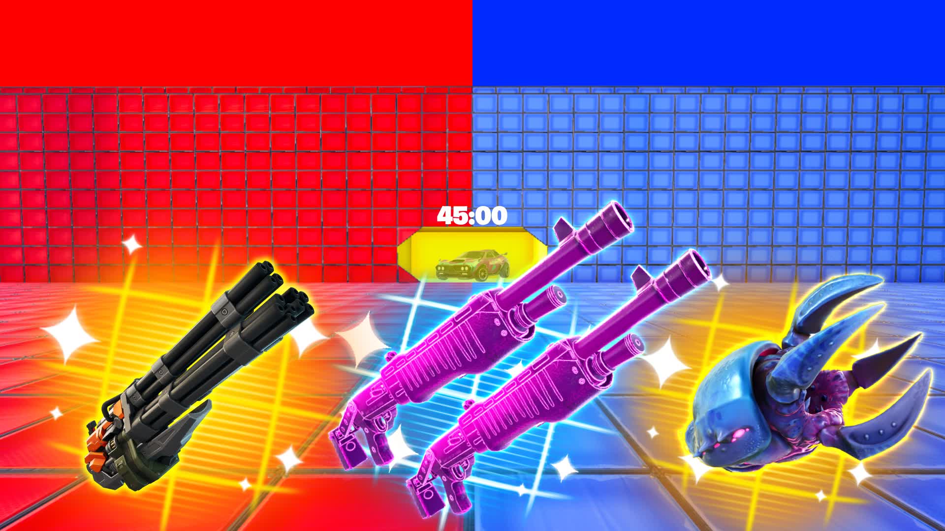 ALL WEAPONS RED VS BLUE 🔴🔵 1766-5611-6305 by awisssssssss - Fortnite Creative Map Code - Fortnite.GG