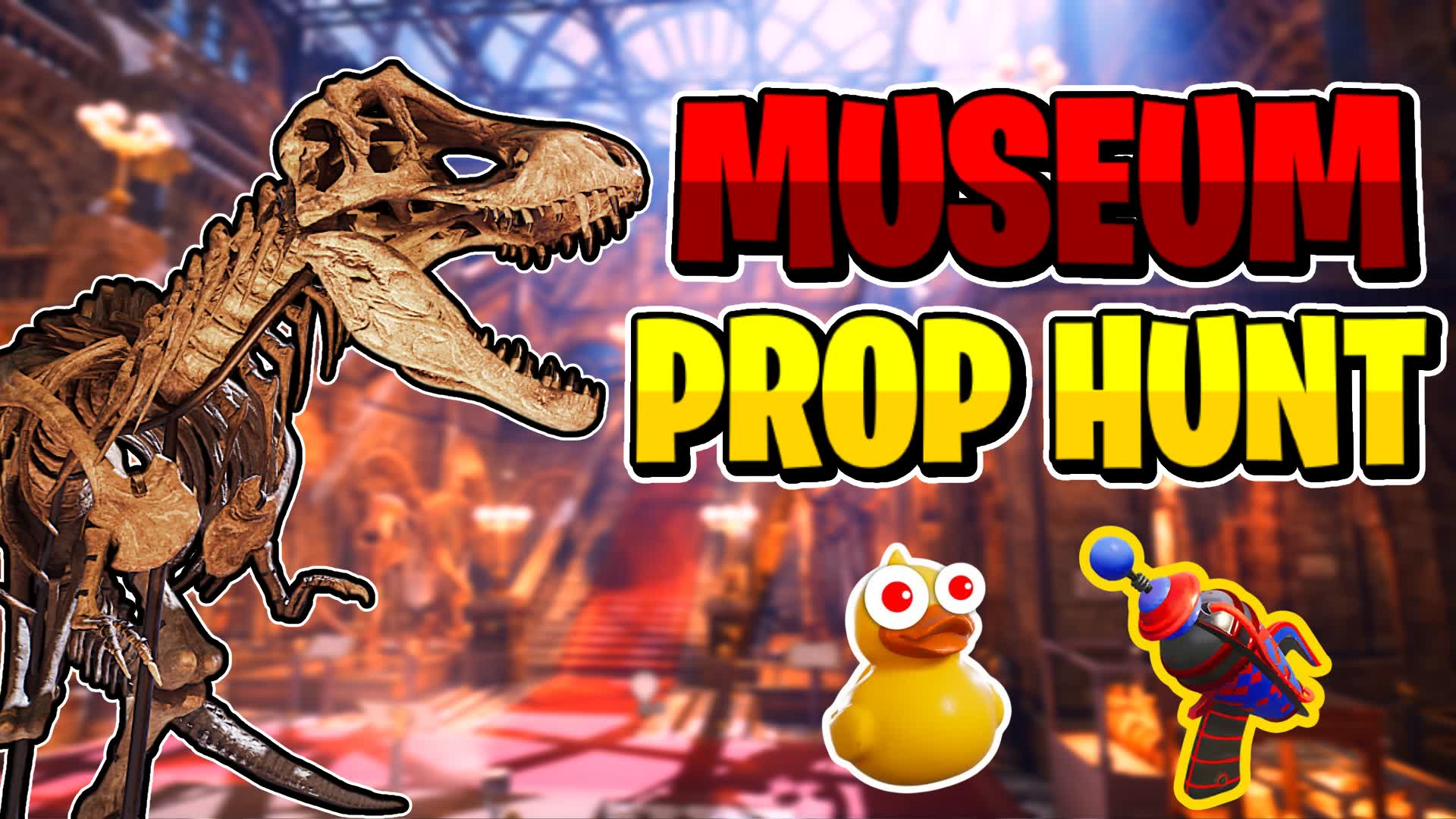 MUSEUM PROP HUNT 🦖 3660-6445-4502 by redvsbluefn - Fortnite Creative ...