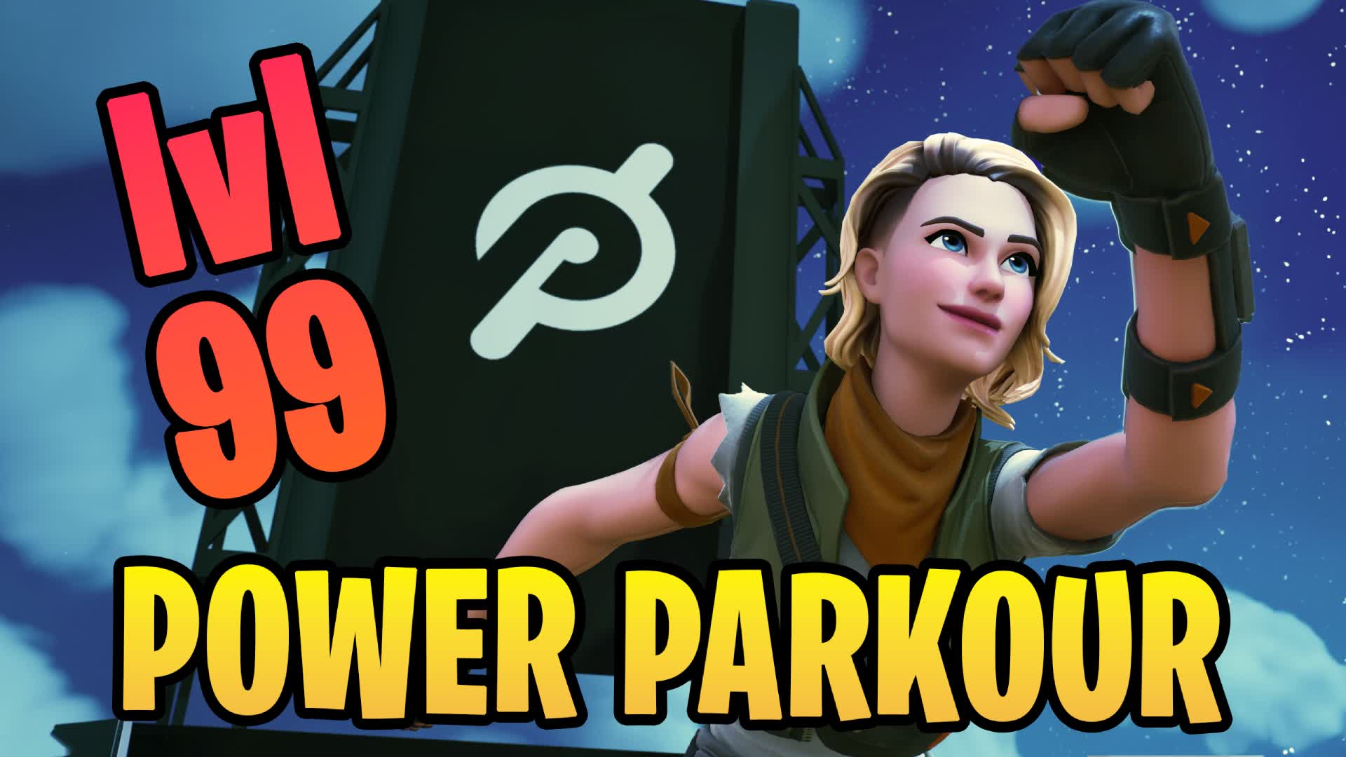 LVL 99 POWER PARKOUR 1545-3469-9557 من ابتكار twitchofficial - Fortnite