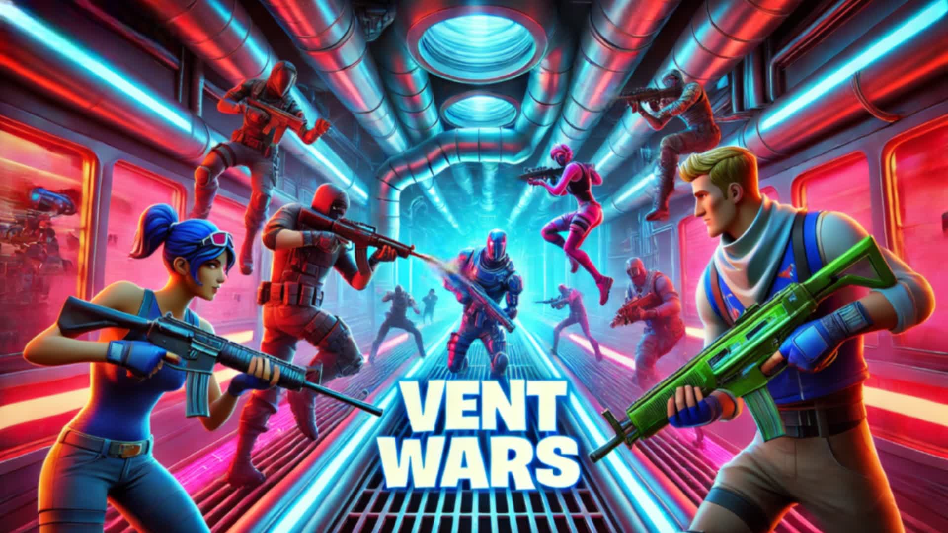 ENDLESS VENT WARS 1459-3673-6380 by minnu - Fortnite Creative Map Code ...