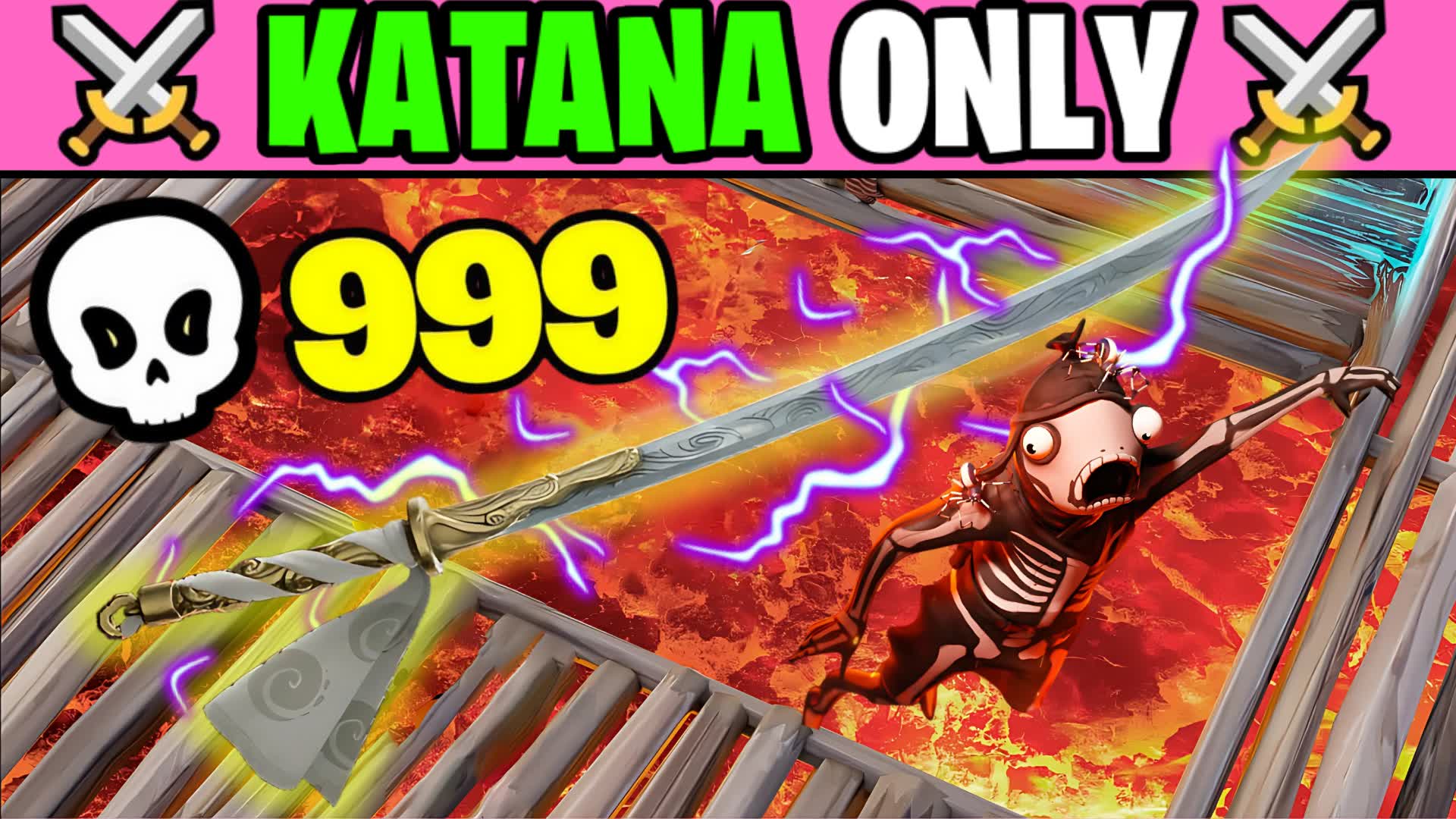 KATANA ONLY ⚔️ MELEE GUN GAME 3384-7735-1946 by ezjiozi - Fortnite ...