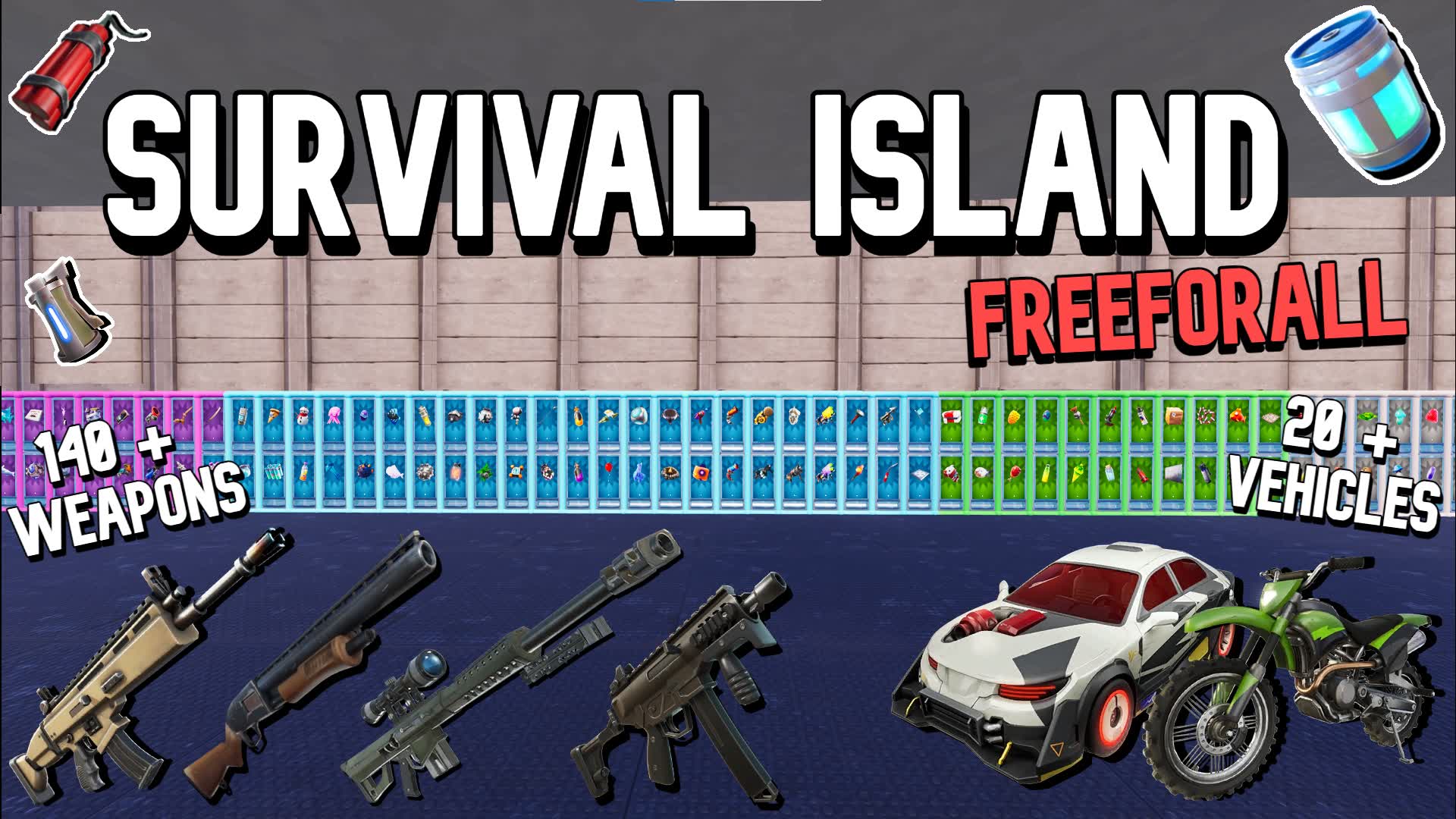 Survival Island FreeForAll 5793-2663-2171 by starrex - Fortnite ...