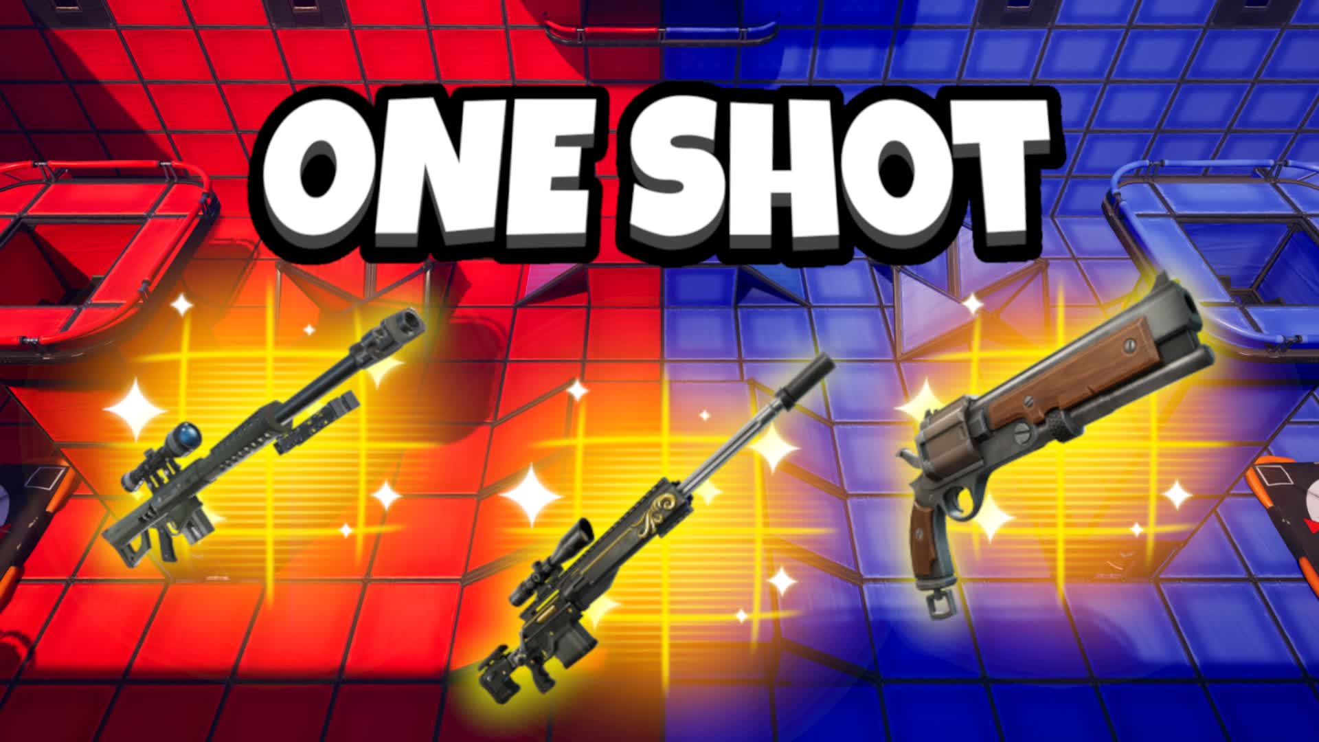 Red VS Blue - One Shot 🔴🔵 9650-5213-5459 by orvix - Fortnite