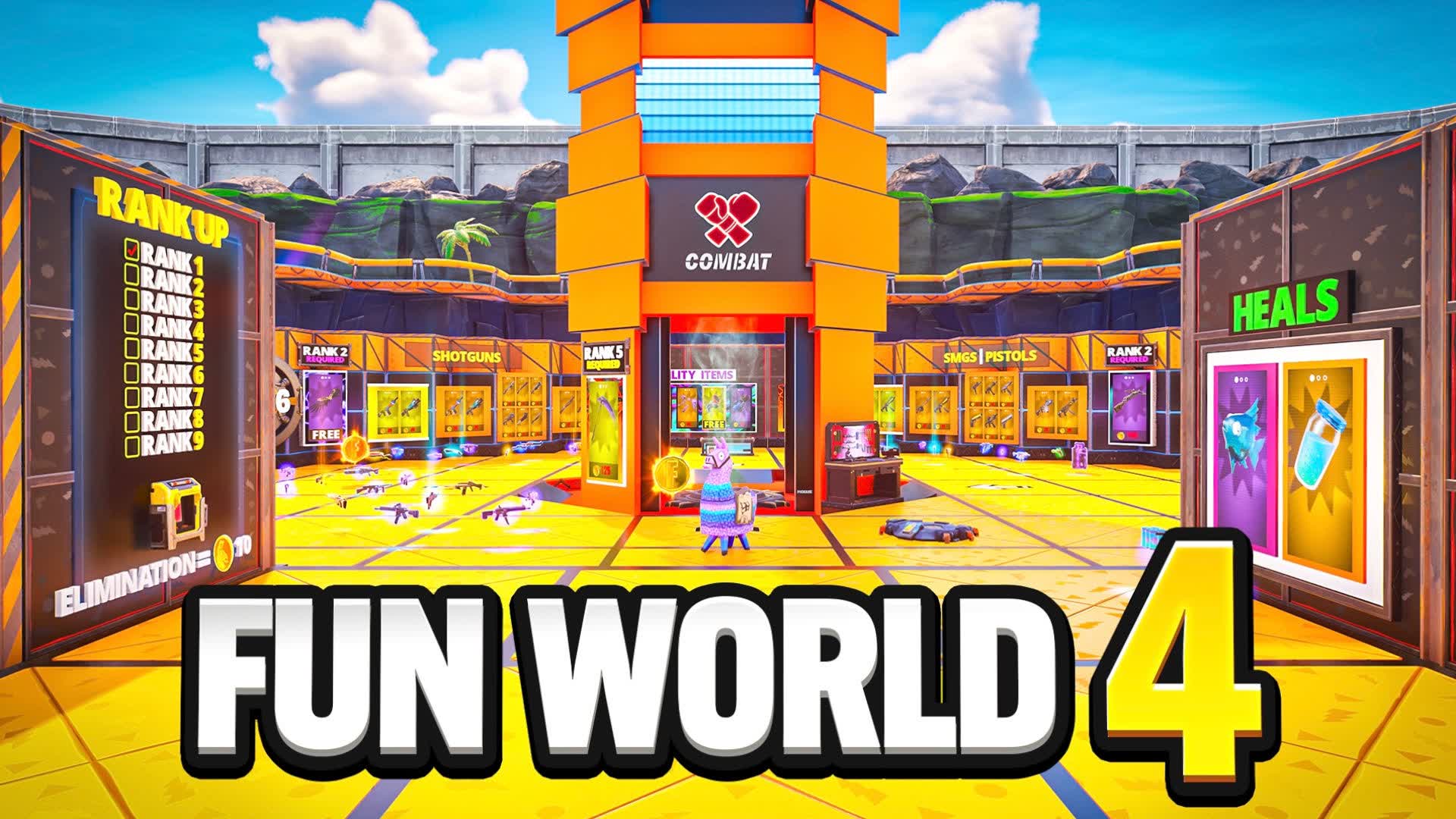 FUN WORLD 4 8552-3961-8164 by blob - Fortnite Creative Map Code ...
