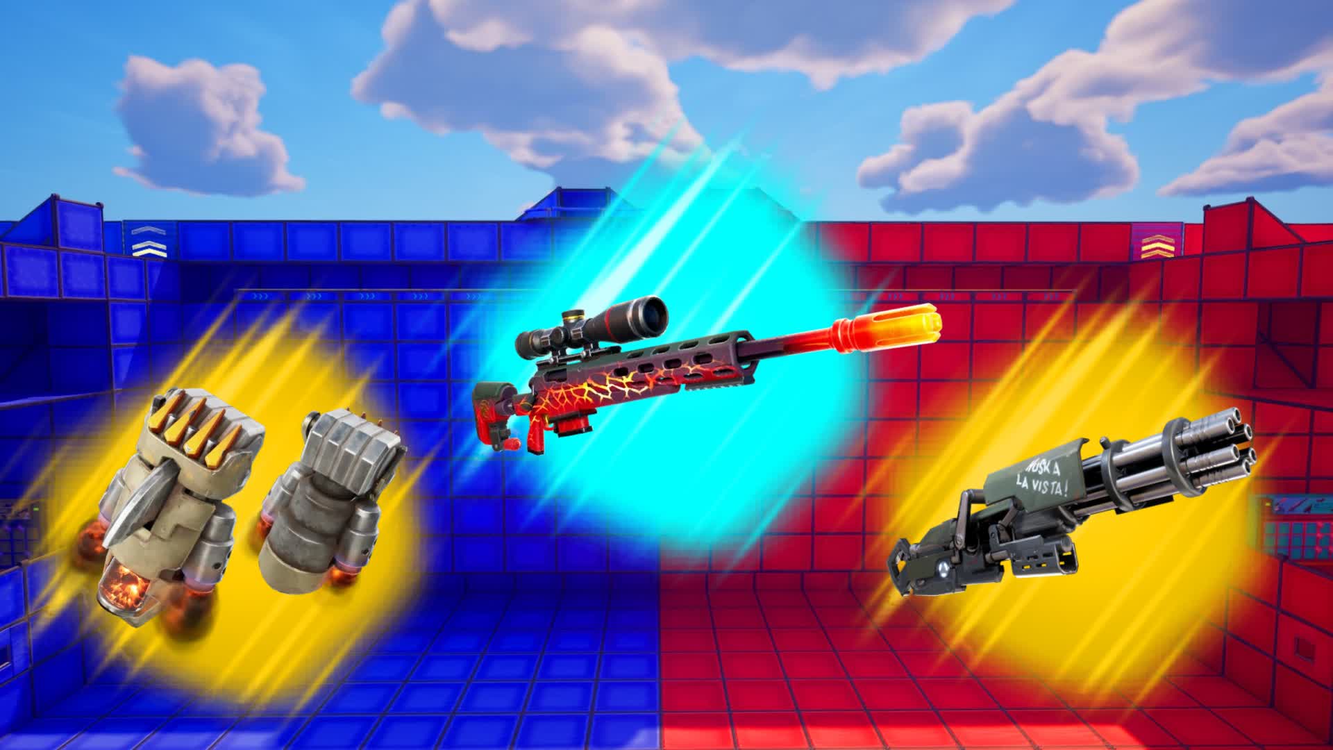 🔴🔵 RED VS BLUE 🔴🔵 ALIEN 8991-0635-3934 by 25ez - Fortnite Creative Map ...