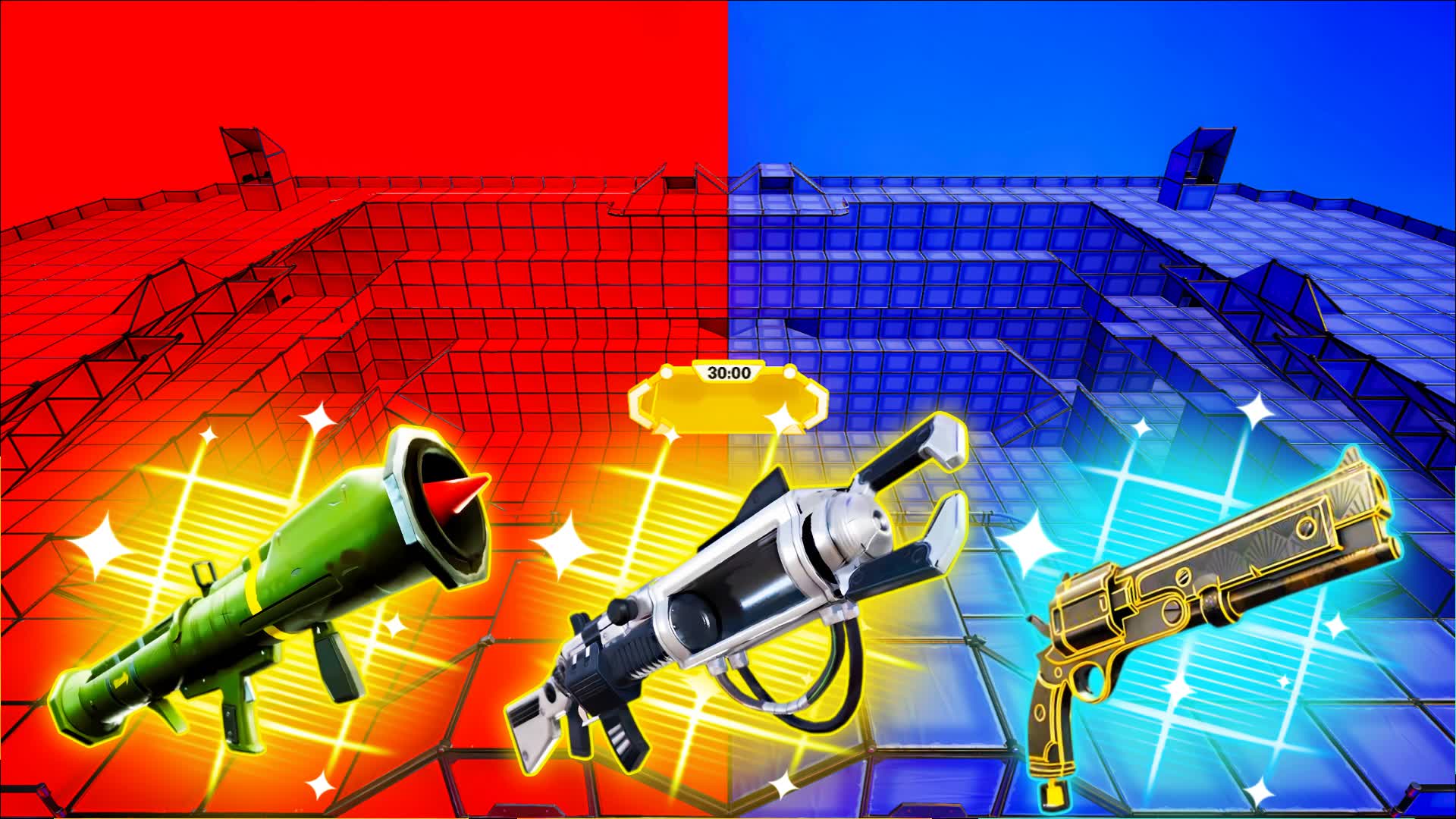 SUPER VAULT RED VS BLUE 🔴🔵 8216-3184-2380 by shbu - Fortnite Creative ...