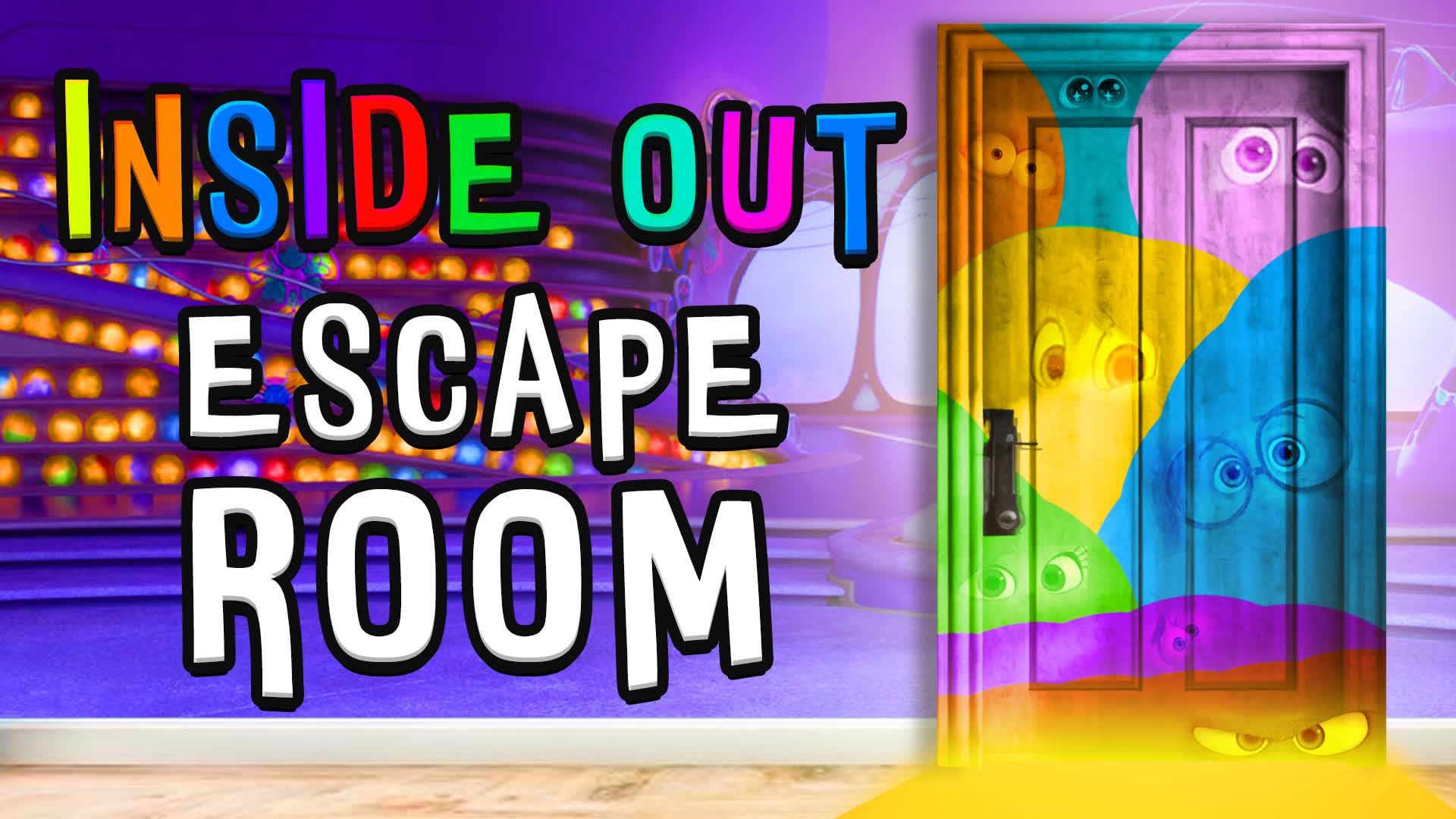 INSIDE OUT ESCAPE ROOM 9866-7877-4569 by jakep - Fortnite Creative Map Code - Fortnite.GG
