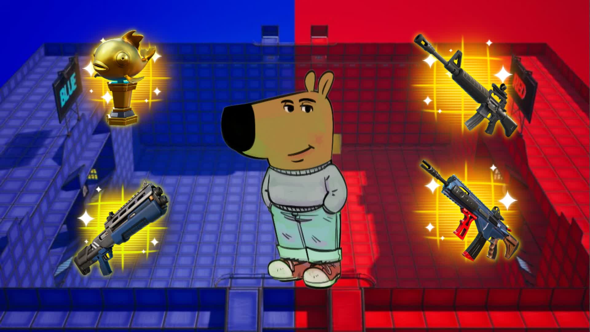 🔴 RED VS EXTREME BLUE 🔵 CHILL GUY 4496-8515-6308 by stormwave ...