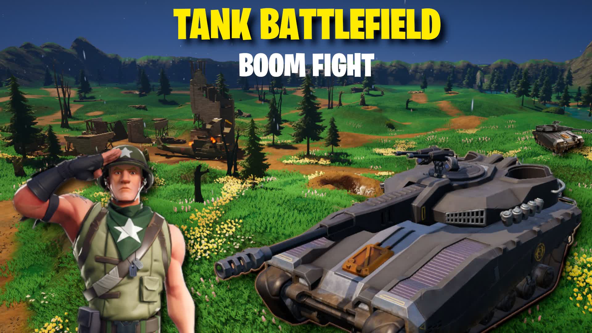 Tank BattletField - Ranked 1029-3312-0999 by spongebob_lab - Fortnite ...