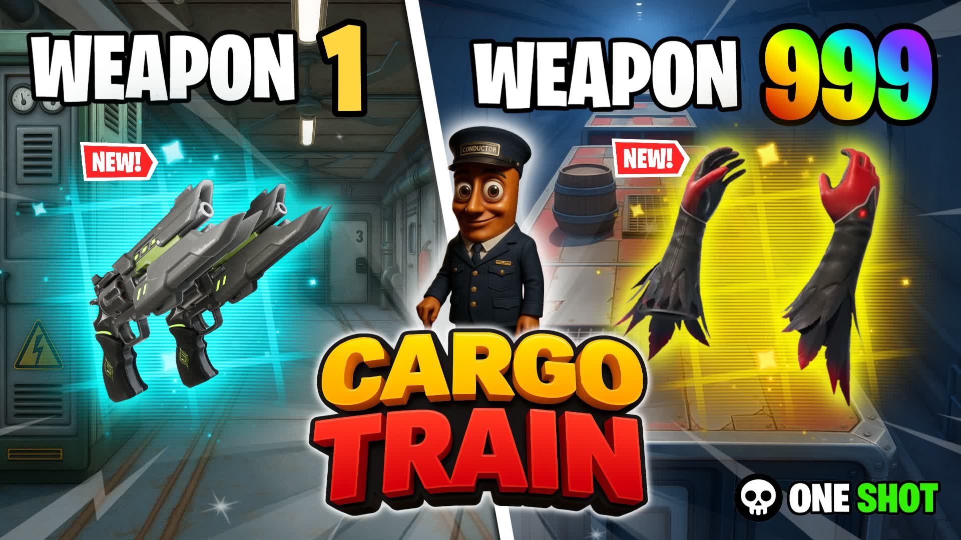 🚄 CARGO TRAIN GUN GAME 🚄 3992-4113-4549 by renutte - Fortnite Creative ...
