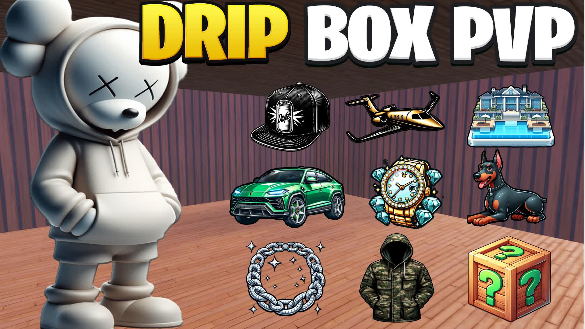 💎DRIP BOX PVP 📦 0866-4082-0092 by swiftyrr - Fortnite