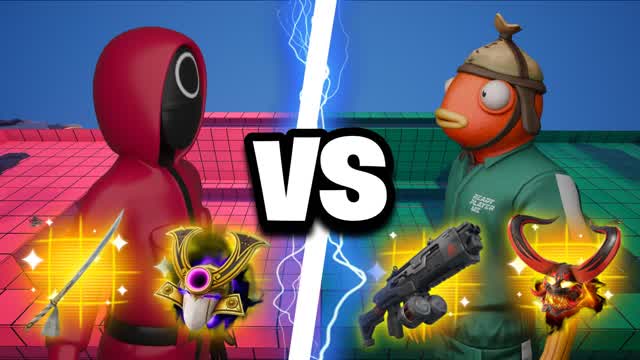 SQUID GAME 2 RED VS BLUE 🔴🔵 8563-8421-2305 by rockyfn - フォートナイト