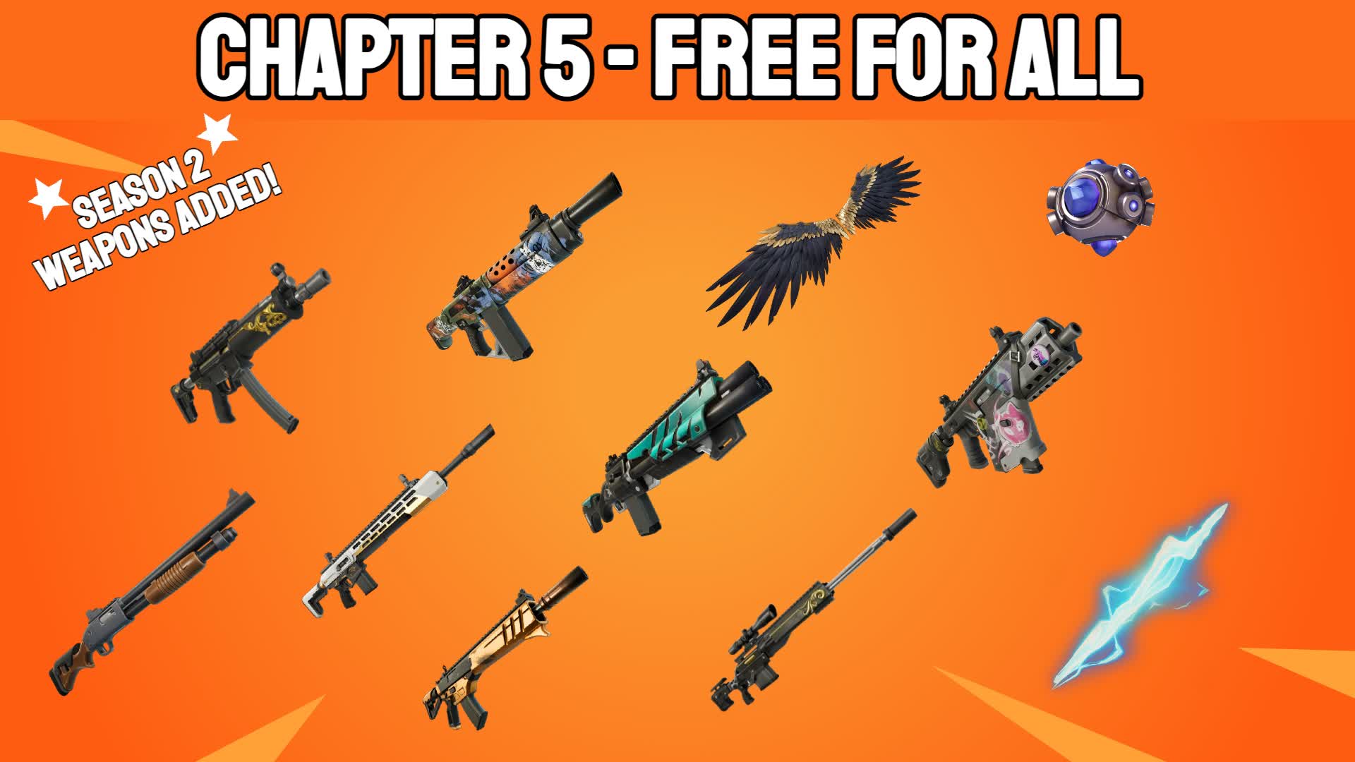 CH5 WEAPONS - FREE FOR ALL 3719-4214-5480 by myst747 - Fortnite ...