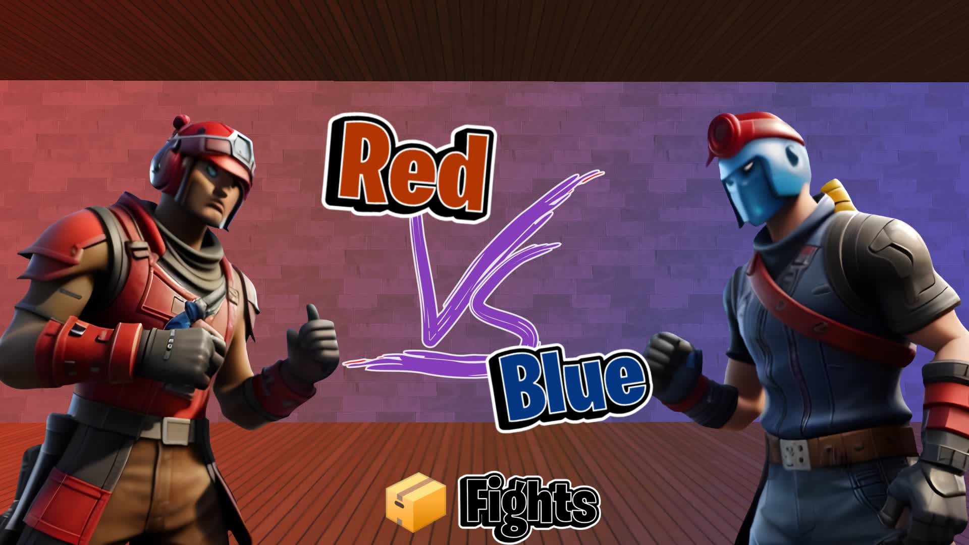Red Vs Blue Box Fights 7352-6273-4227 von barns – Fortnite