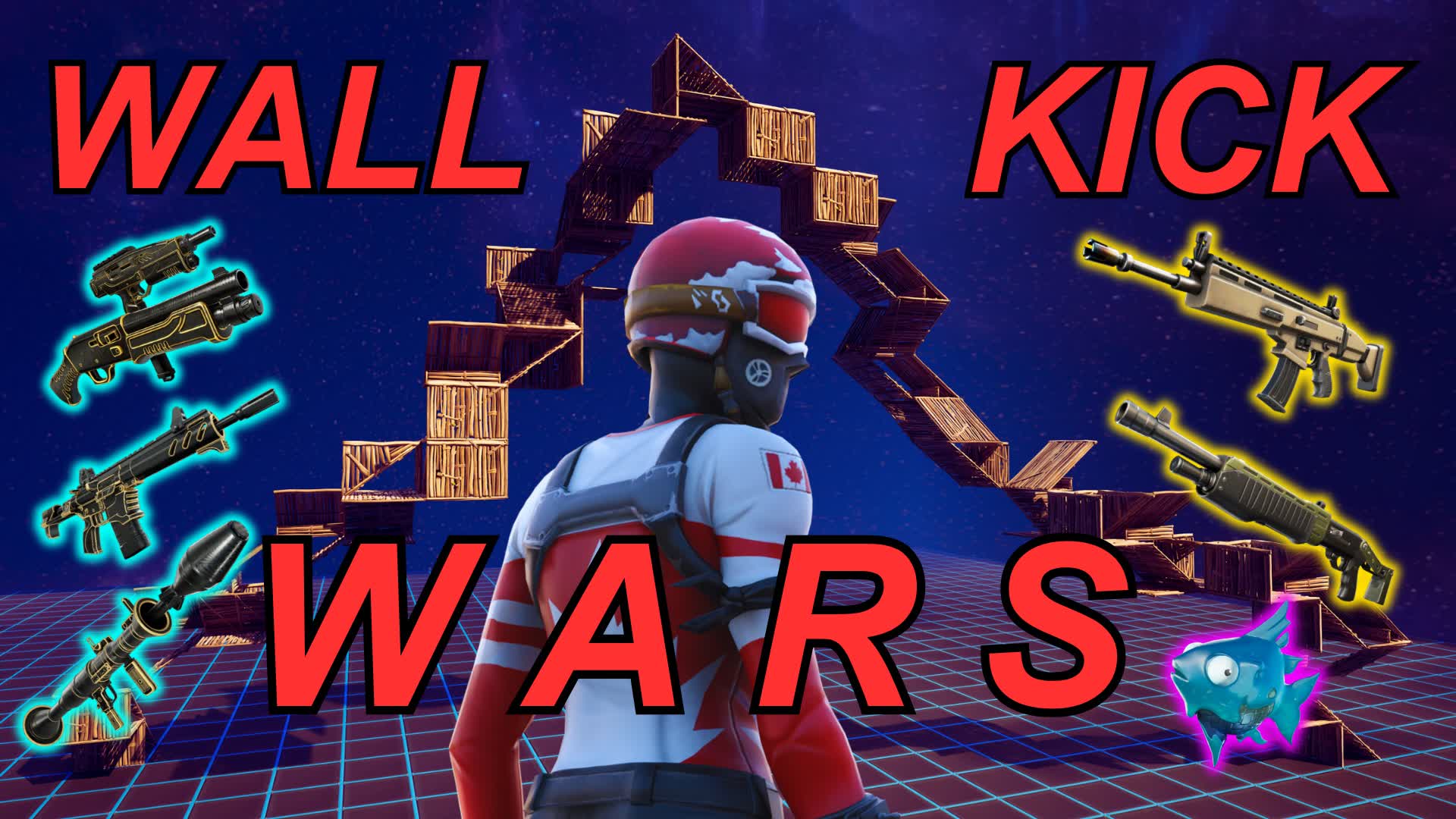 WALL KICK WARS 1128-2964-4513 by maxius_44 - Fortnite Creative Map Code ...