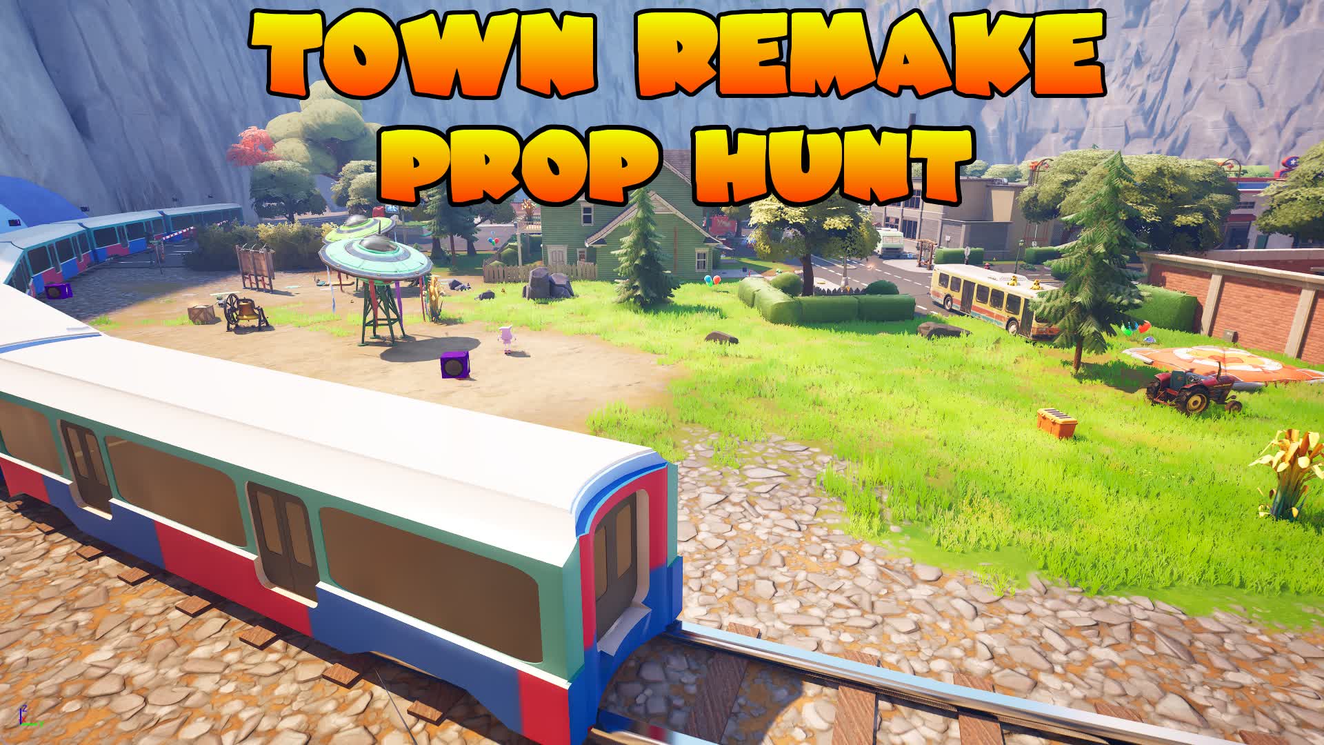 ESCONDITE TOWN REMAKE / PROP HUNT 4282-1253-2491 by franpro1978 - Fortnite Creative Map Code ...