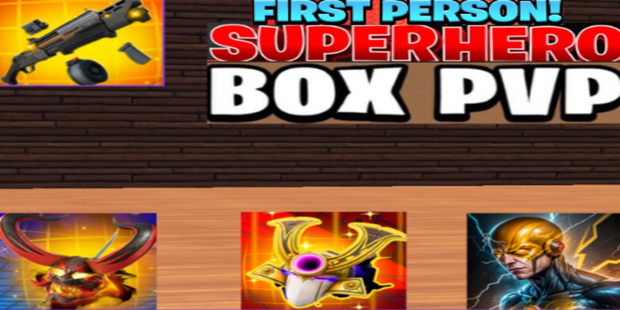 FIRST PERSON Super Power BOX PVP🦸 1688-5149-1848 by azk1 - Fortnite Creative Map Code - Fortnite.GG