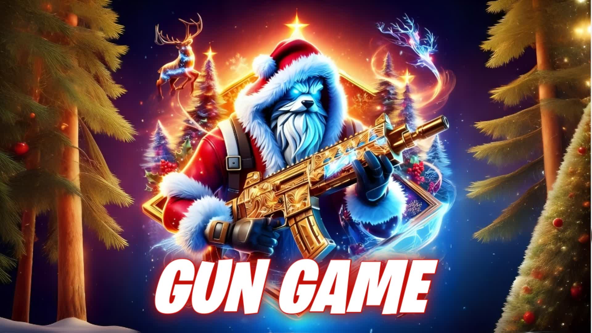 🎄 CHRISTMAS GUN GAME 🔫 ONE SHOT 🎯 1608-4743-8580 من ابتكار alexgl7 ...
