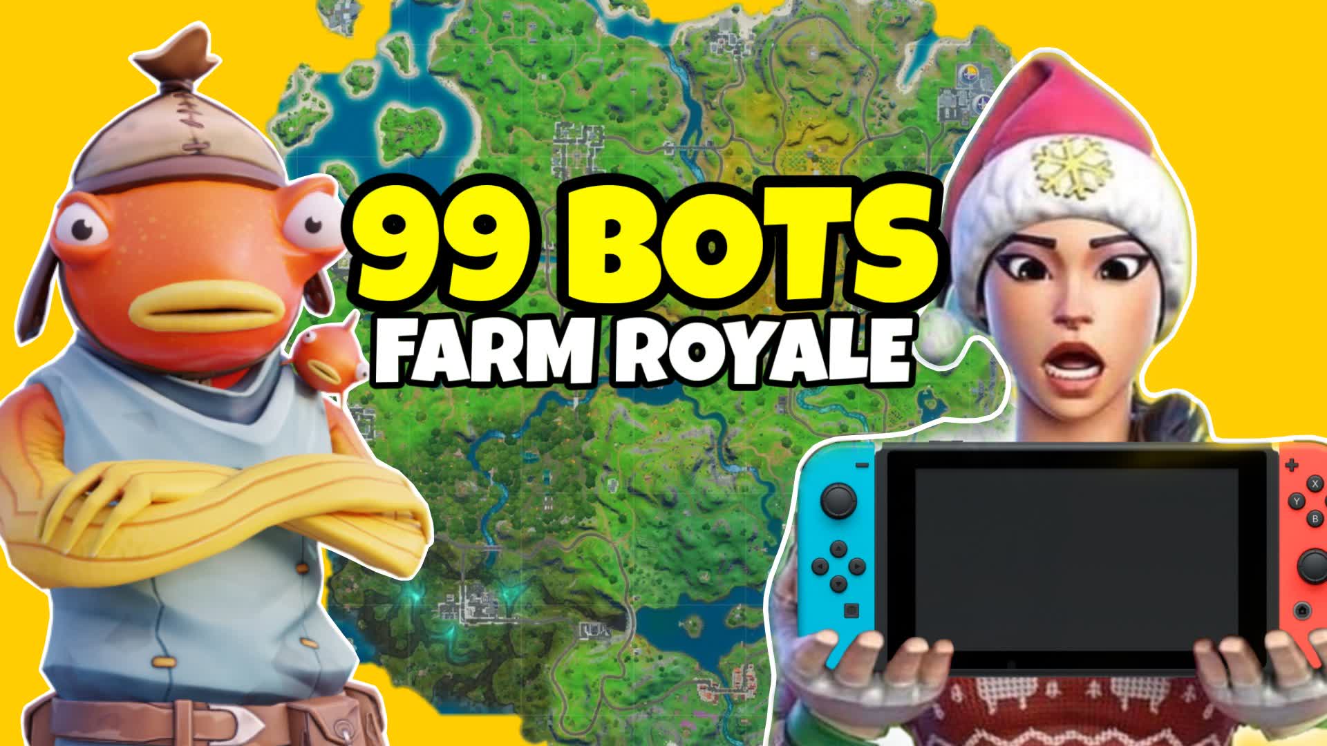 99 BOTS ROYALE ALL GUNS BASE WARS (CARS) 8622-3264-2030 by eufnstudio - Fortnite Creative Map ...