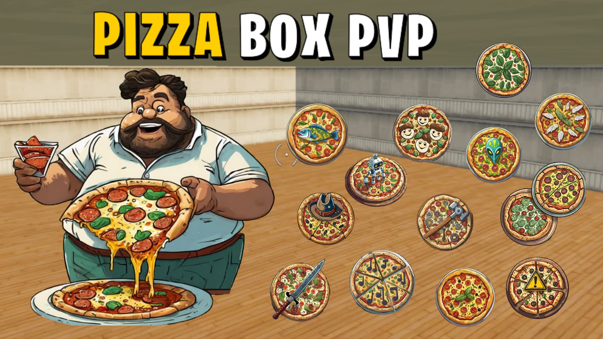 Pizza superpower box fight!🎮🕹️ 7048-0058-4877 by latalpa - Fortnite ...