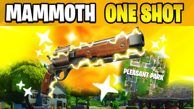 MYTHIC MAMMOTH ONLY 🎯 ONE SHOT 🦈 SHARK 5360-3496-7616 stworzone ...