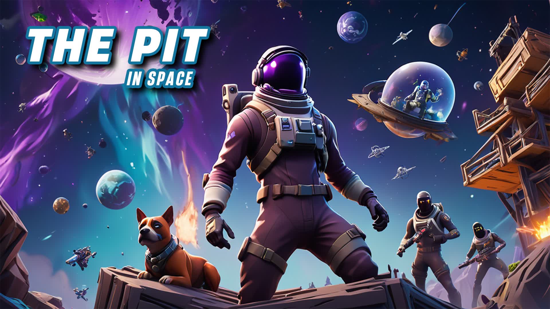 SPACE PIT 🌠 FFA 🚀 5384-1531-0881 by maxtenton - Fortnite Creative Map Code - Fortnite.GG