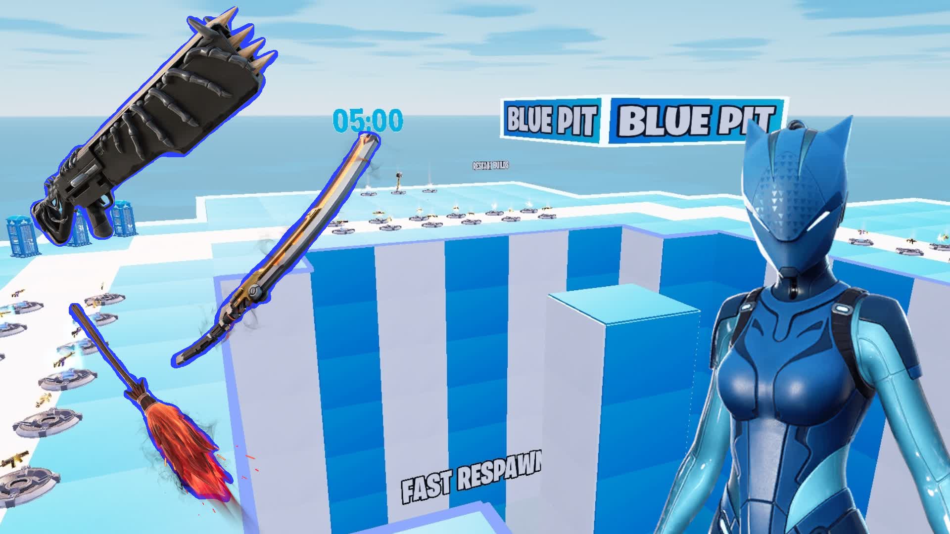 BLUE ALL GUNS 🔵 8136-4586-6081 by cortexmap - Fortnite Creative Map ...