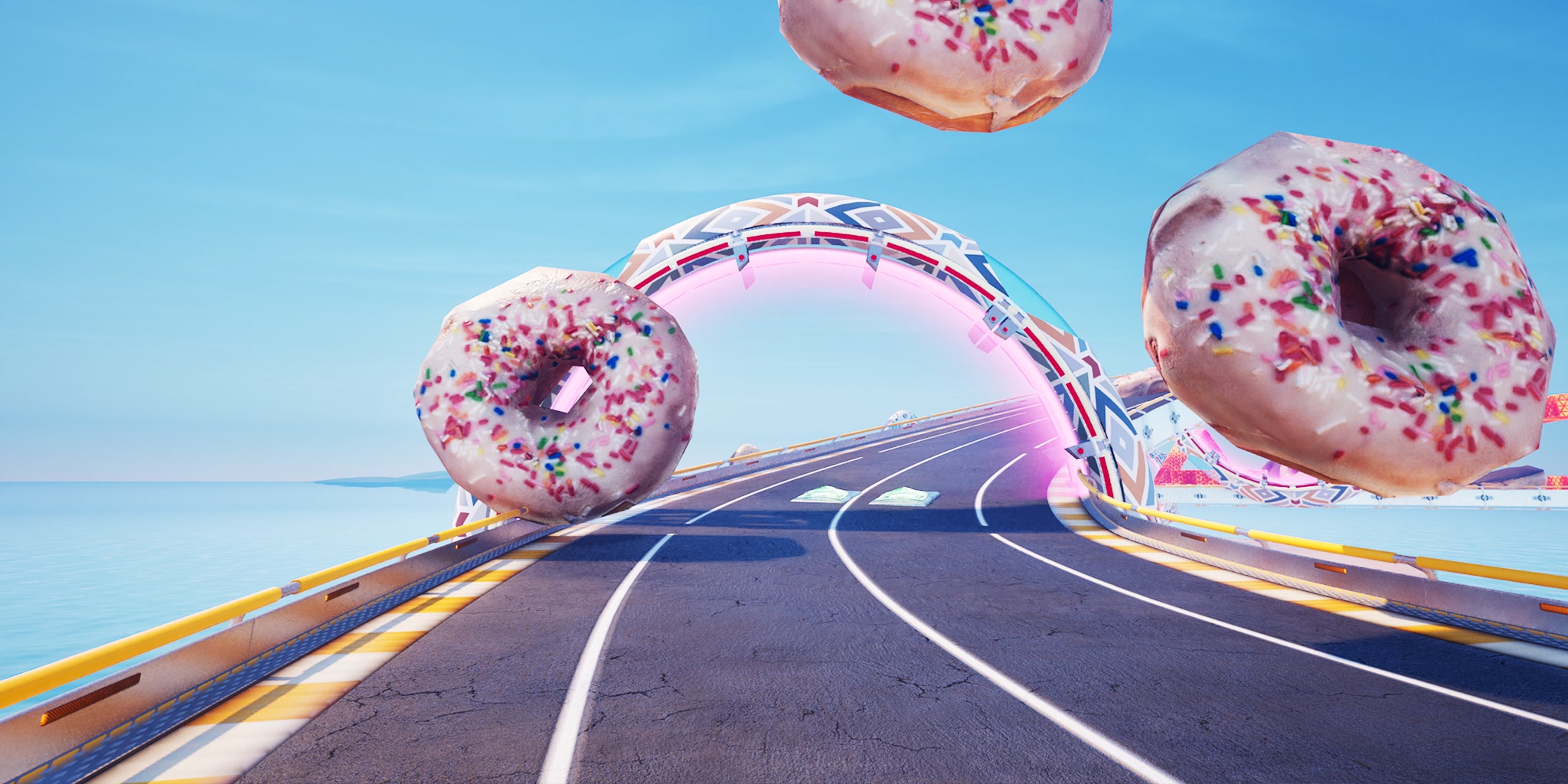 Donut Speed Race 2630-1386-8153 by stardrip - Fortnite Creative Map Code - Fortnite.GG