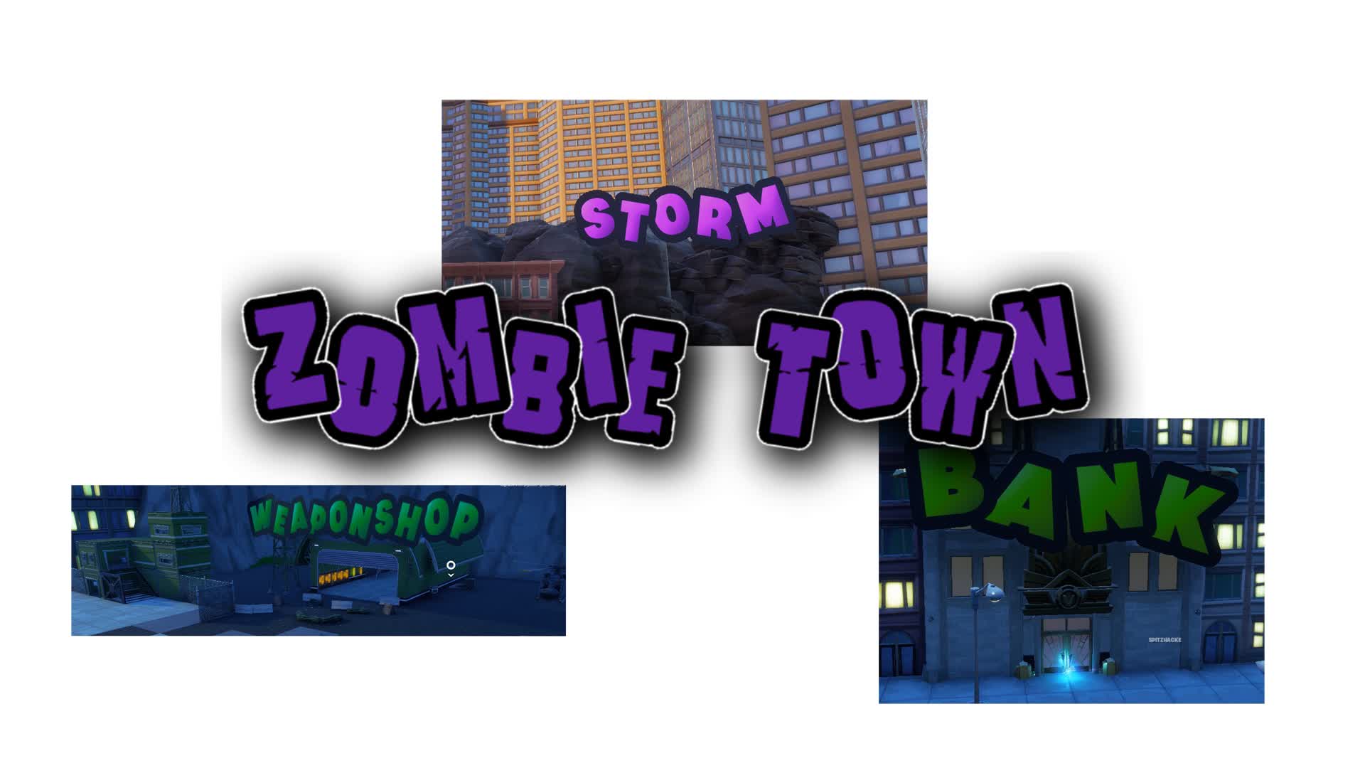 🧟 ZOMBIE TOWN 🧟 5762-4597-4613 by revenzabi - Fortnite Creative Map ...