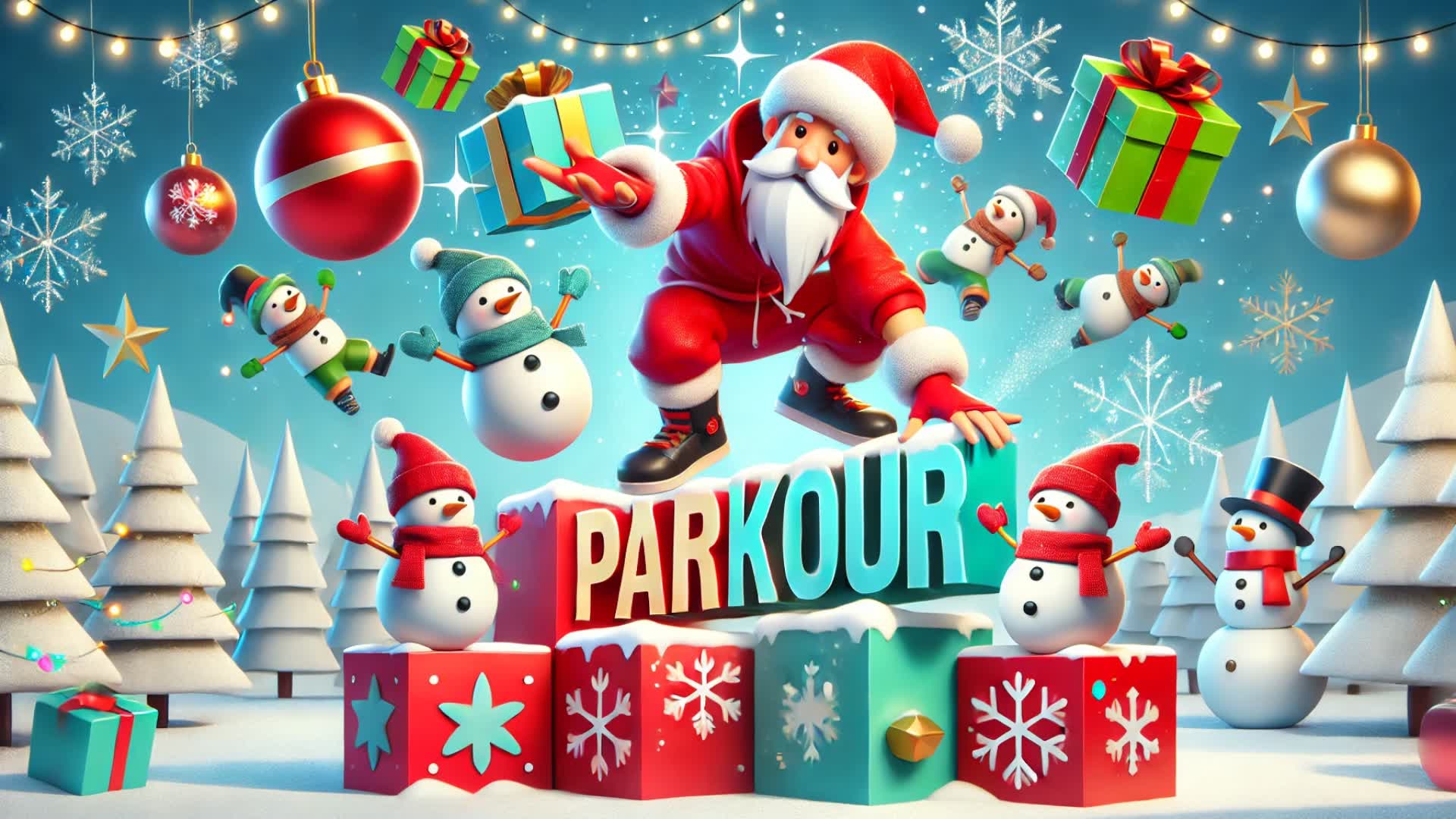 Geometric Ascent OBBY Parkour🔴🟩🔷 5682-6259-3863 by odegtyarenko ...