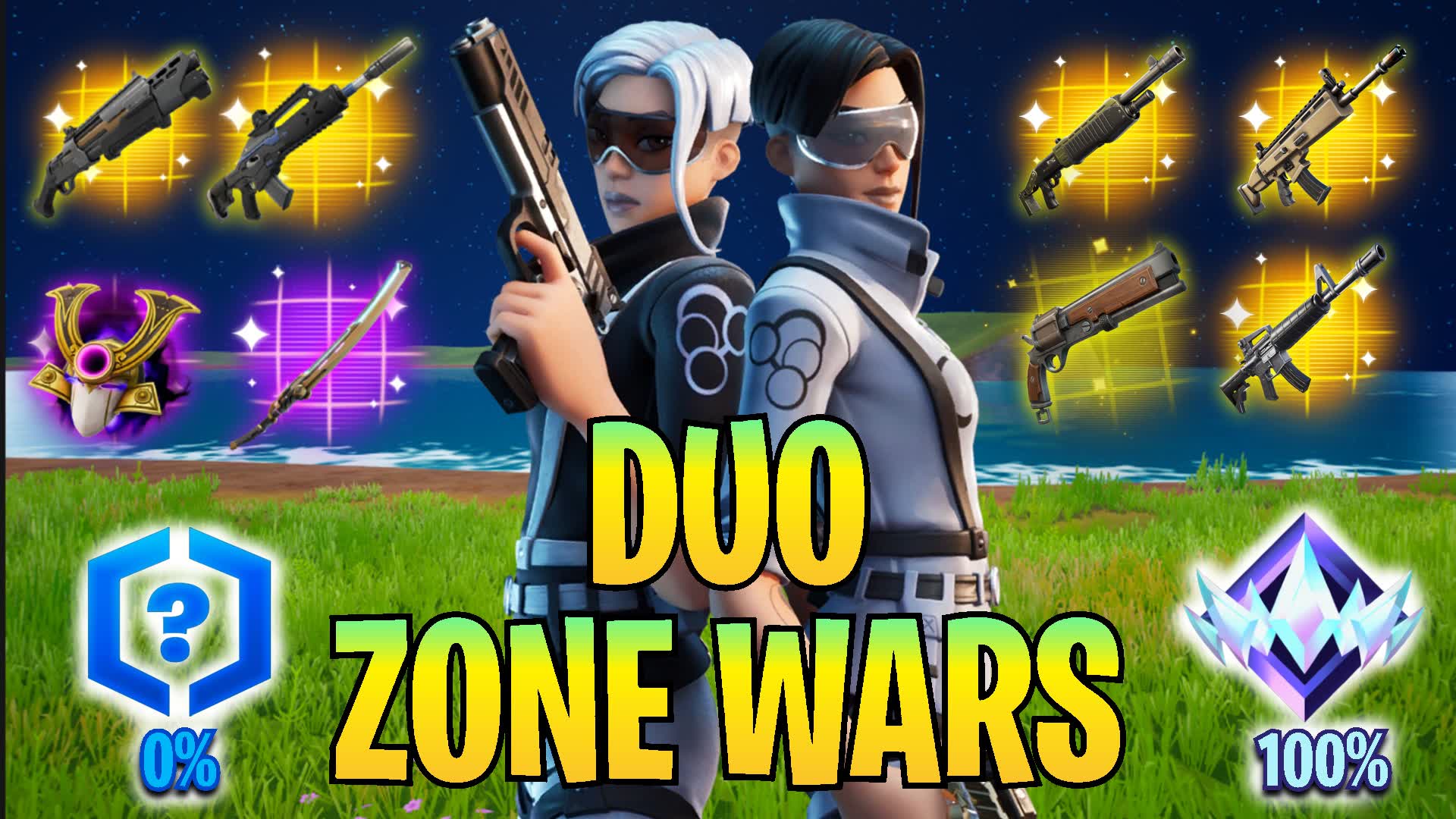 Duo Zone Wars P1 3558-3575-6004 by nofuiyo - Fortnite Creative Map Code - Fortnite.GG