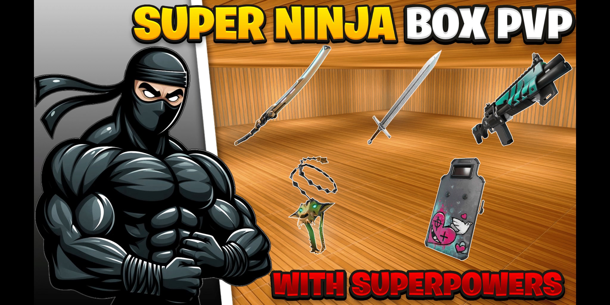 Super Ninja Box PvP 7660-1389-0384 by johnny85 - Fortnite Creative Map ...