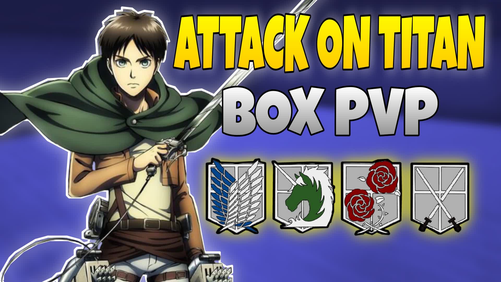 📦 ATTACK ON TITAN BOX PVP 🔫 0973-2223-8604 by foa - Fortnite Creative Map Code - Fortnite.GG