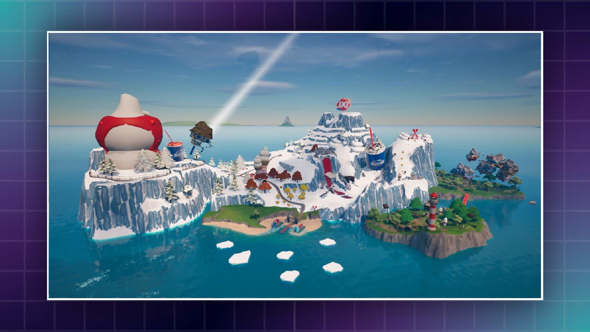 UPSIDE DOWN ISLAND 1832-8446-0391 by woznics - Fortnite Creative Map ...