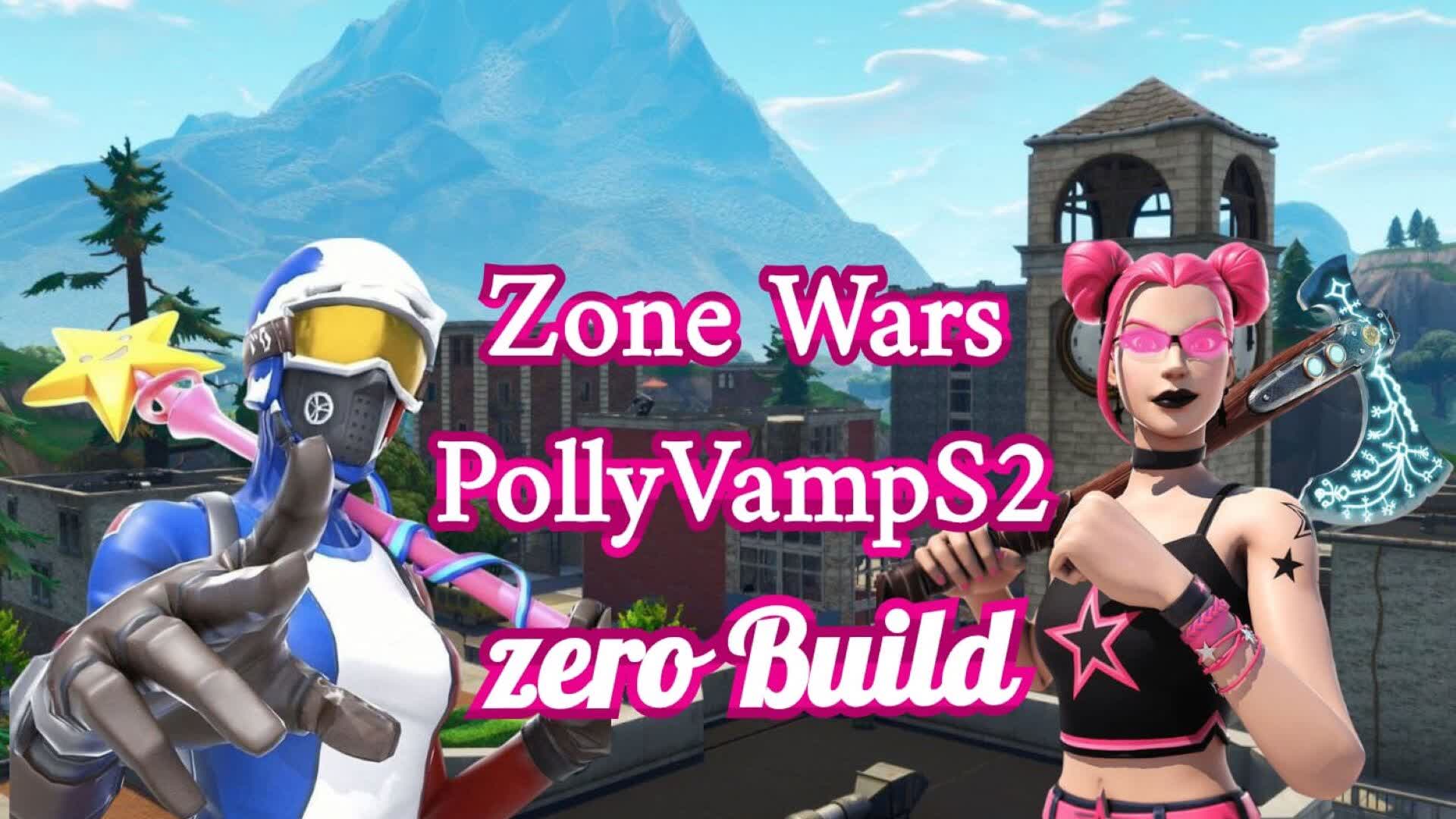 ZONE WARS zero build S2 9458-8729-3911 by pollyvamp1 - Fortnite Creative Map Code - Fortnite.GG