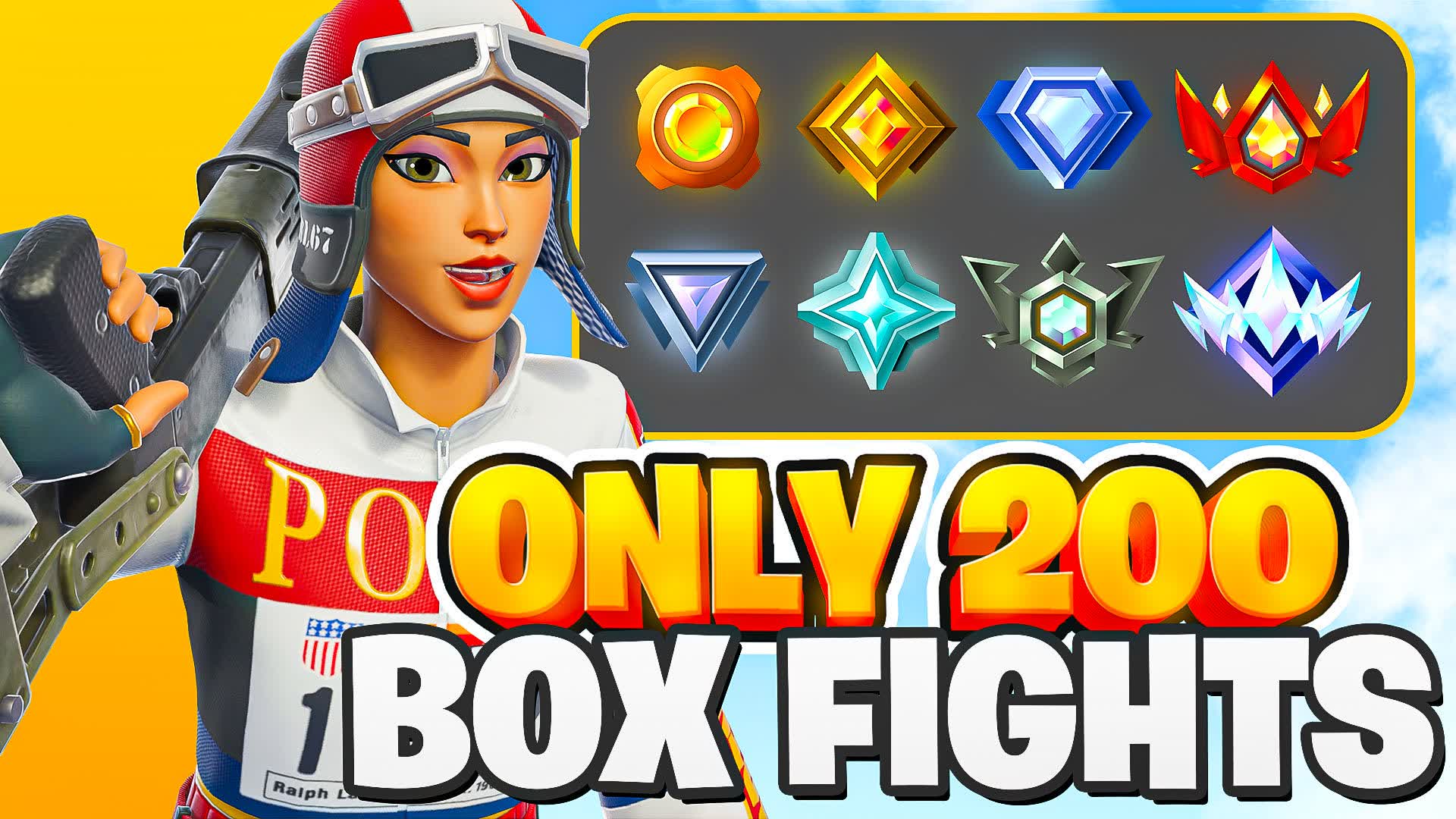 🏆ONLY 200 BOXFIGHTS | RANKED 1107-1777-9499 by evangelion - Fortnite ...
