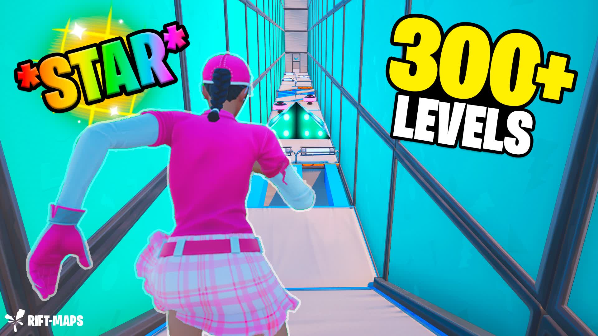 STAR PARKOUR 300+ 7654-5965-3945 by rift-maps - Fortnite Creative Map Code - Fortnite.GG