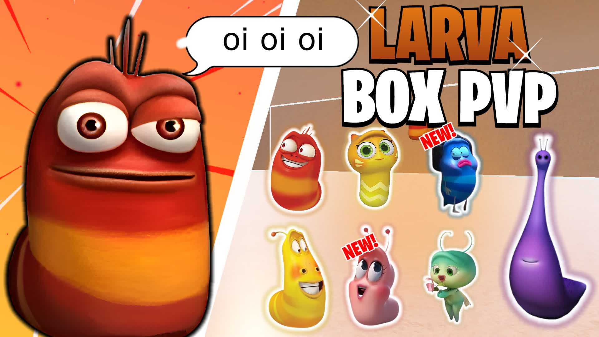 🐛LARVA BOX PVP📦 7279-7637-5727 من ابتكار craftas - Fortnite