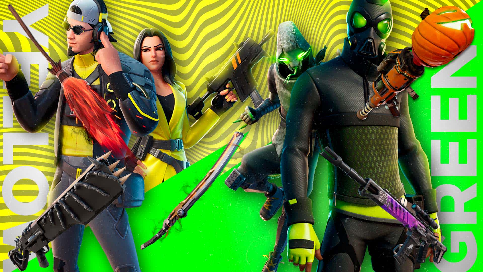 GREEN X YELLOW FFA 5117-4789-2902 von chuchu – Fortnite