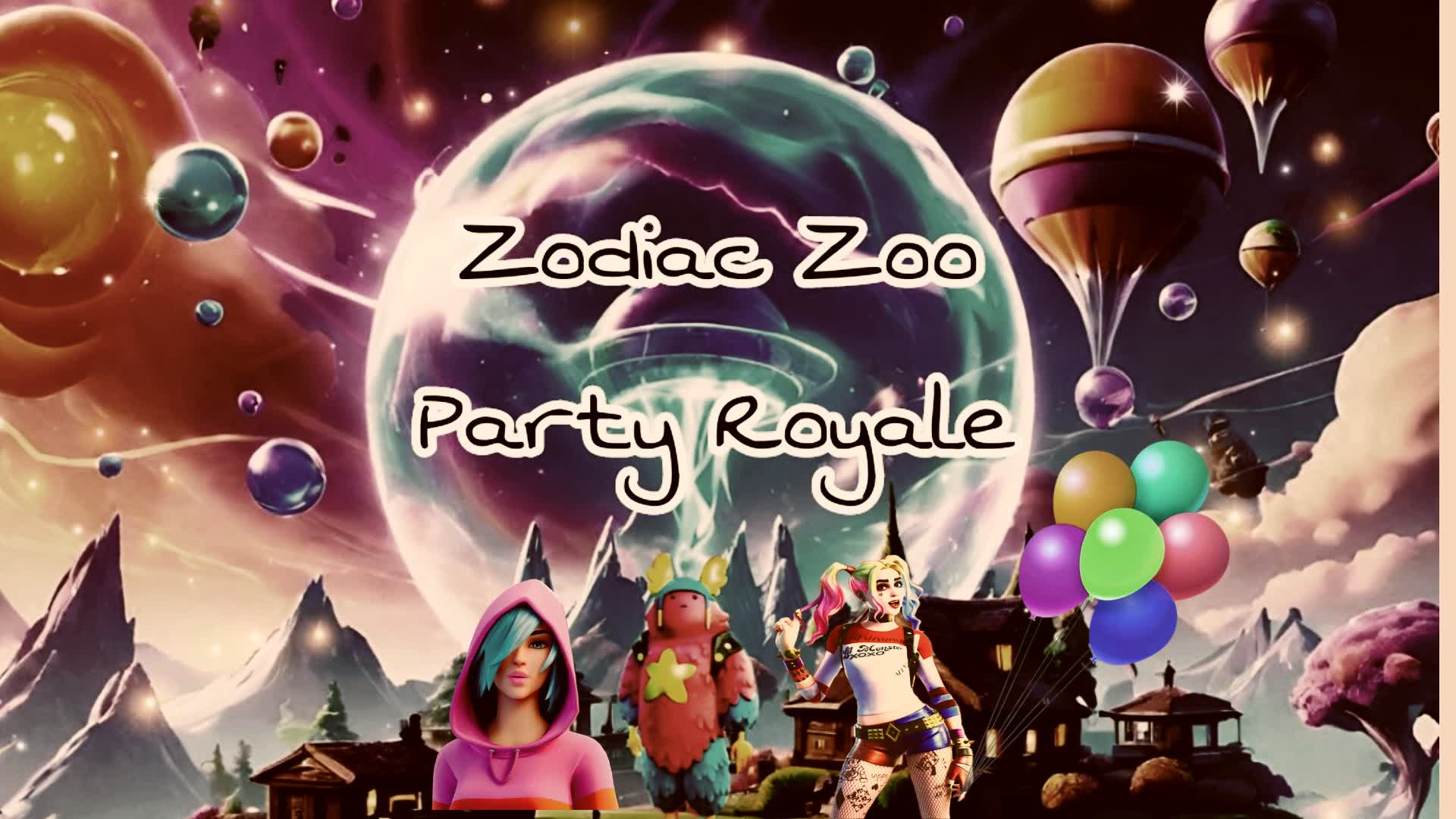 Party Roayle Zodiac Zoo 8772-9078-7383 by glowybubbles - Fortnite ...