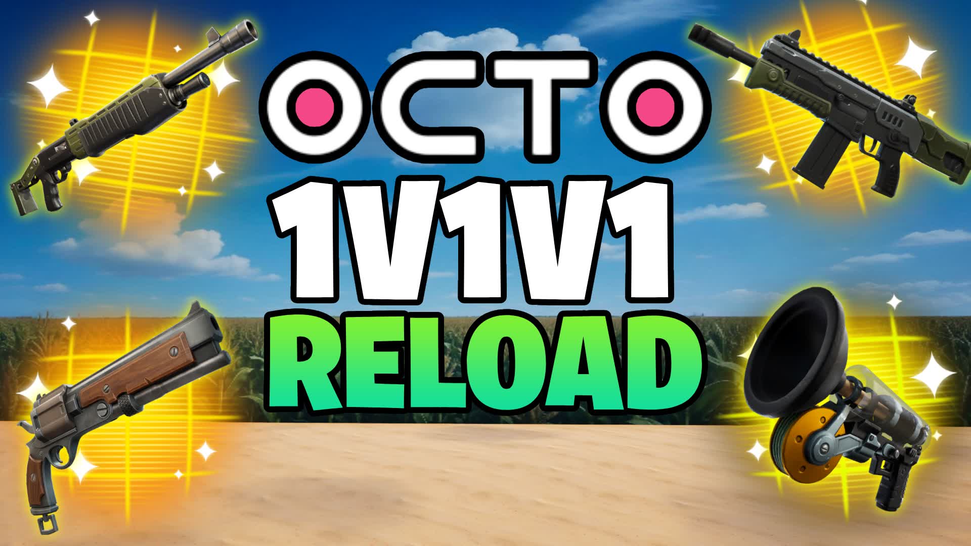 1v1v1 OCTO GAME 3 RELOAD REALISTICS FFA 4511-9073-5902 by cacos ...