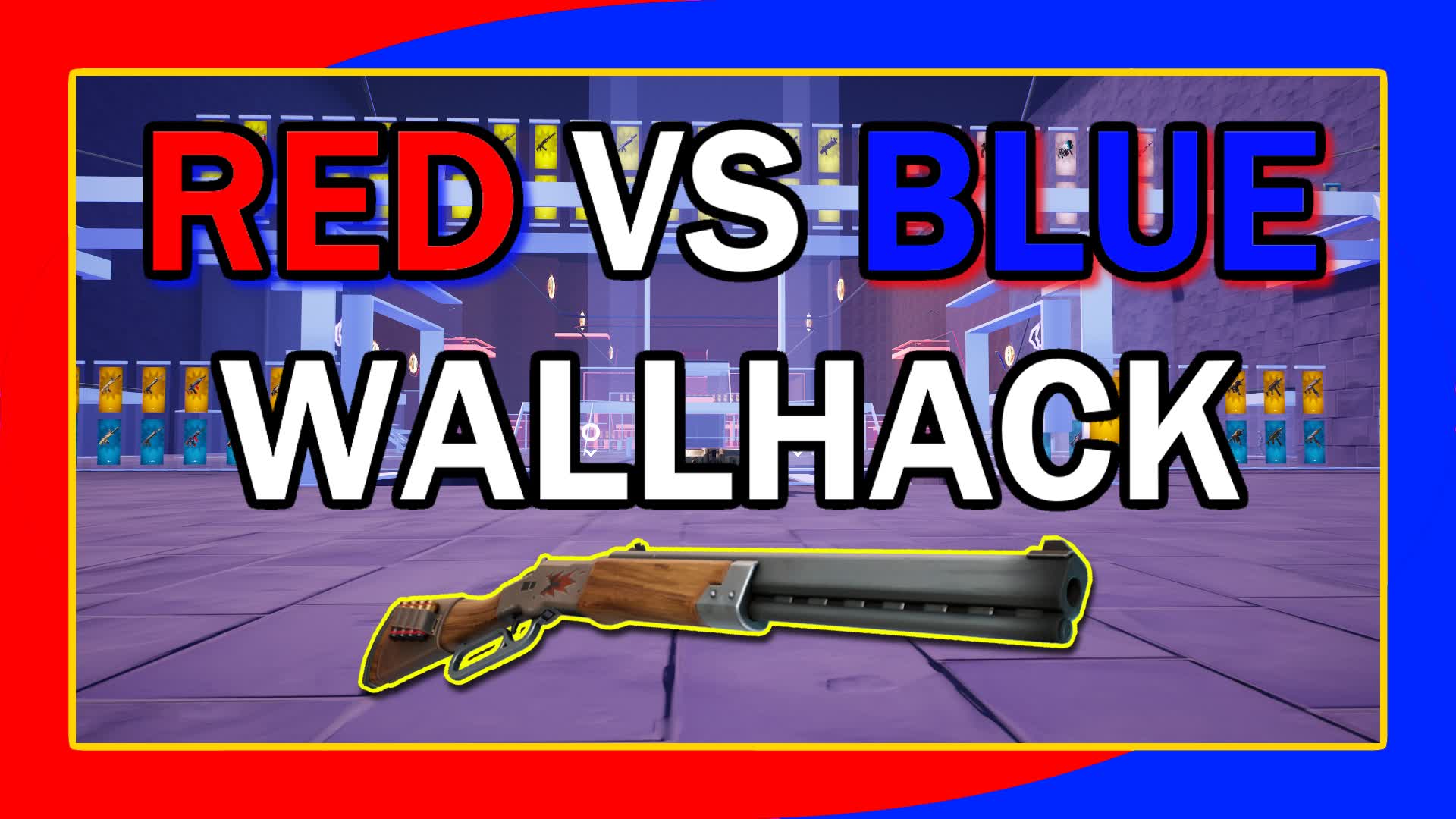 💯RED VS BLUE🥶WALLHACK👀 0016-2780-8829 by donnysc - Fortnite Creative ...