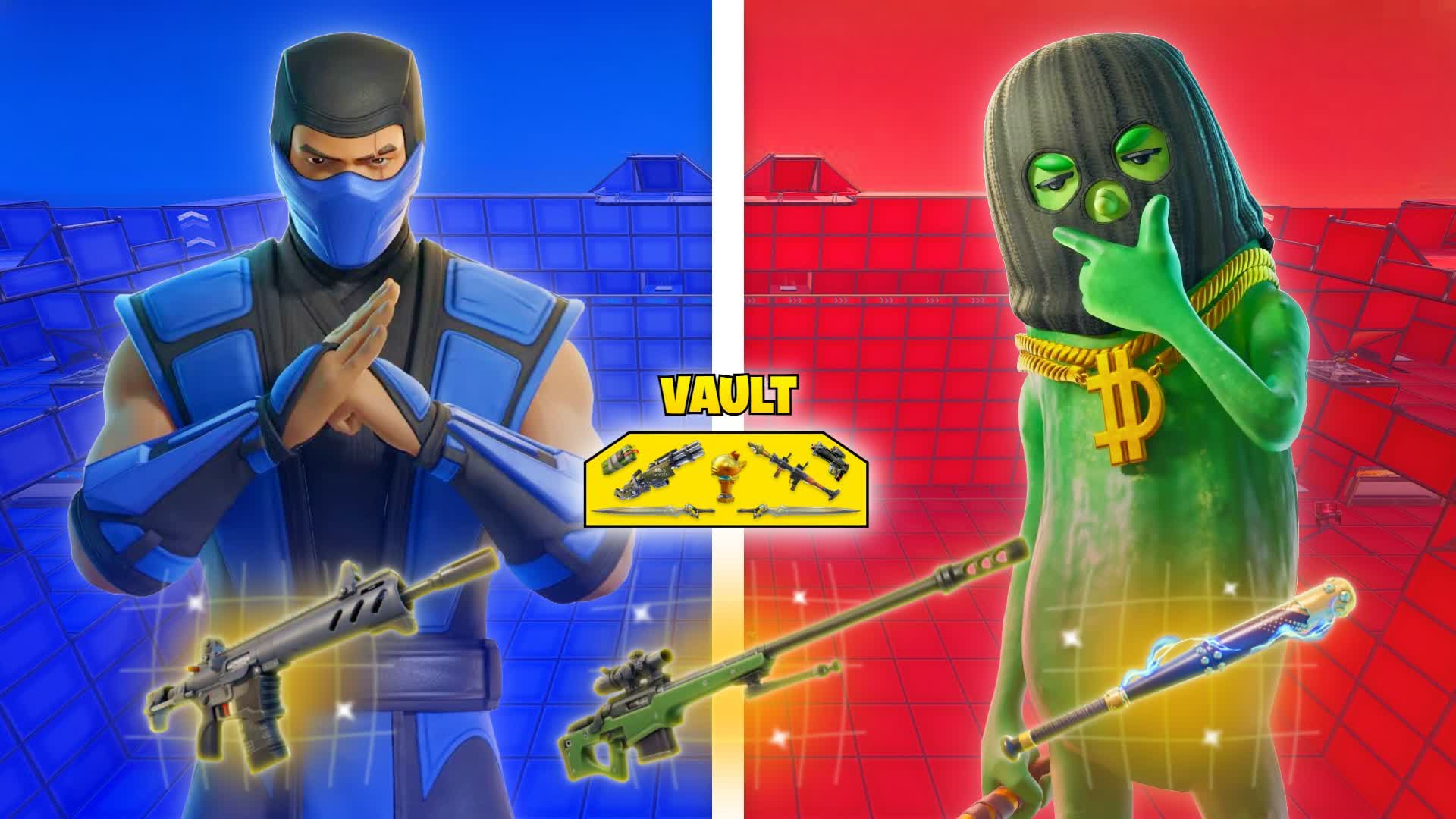 CH6 S2 RED VS BLUE - TMNT 🔴🔵 6551-8844-3758 by mrseven - Fortnite ...