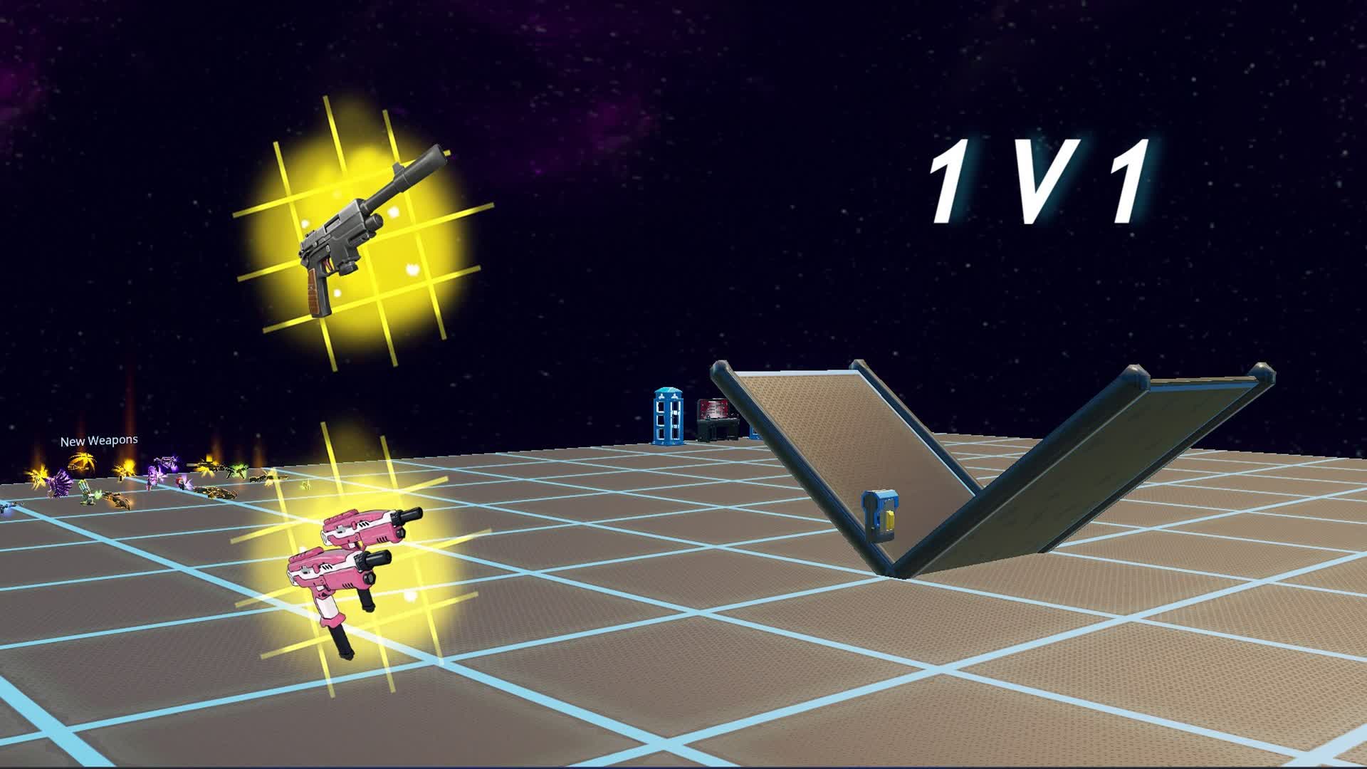 Crazy 1v1 Build Battle Arena 6011-3573-9272 من ابتكار mynk - Fortnite