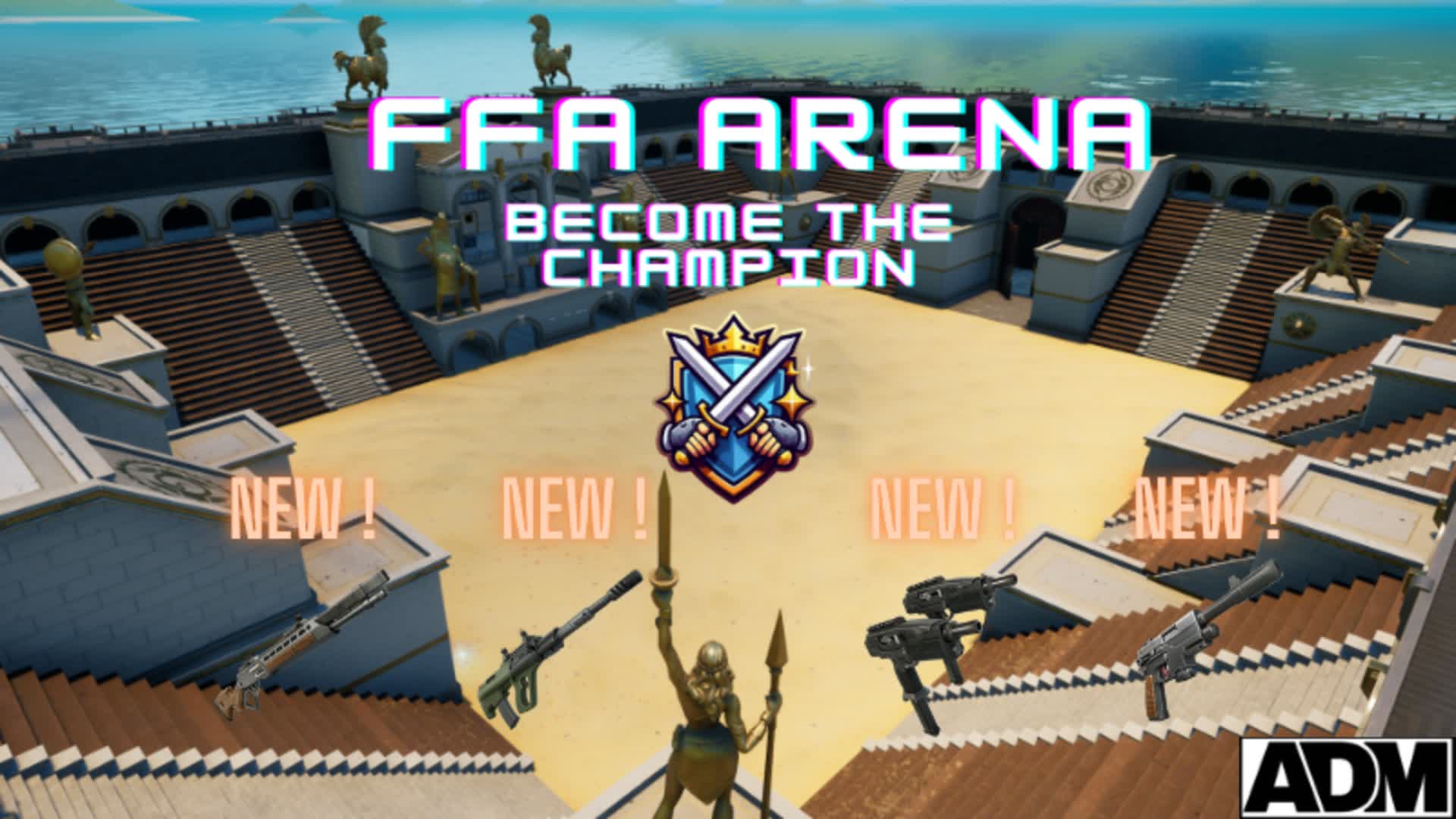 ffa arena zero build 3426-6553-9258 by astroac - Fortnite Creative Map ...