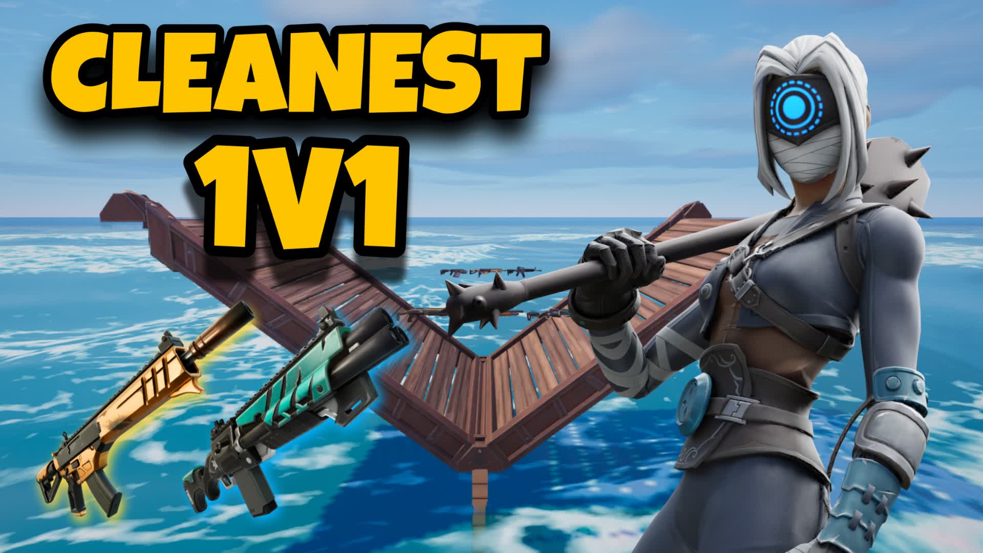 🏆 Cleanest 1V1 👥 1730-5311-5247 by hjille - Fortnite Creative Map Code ...