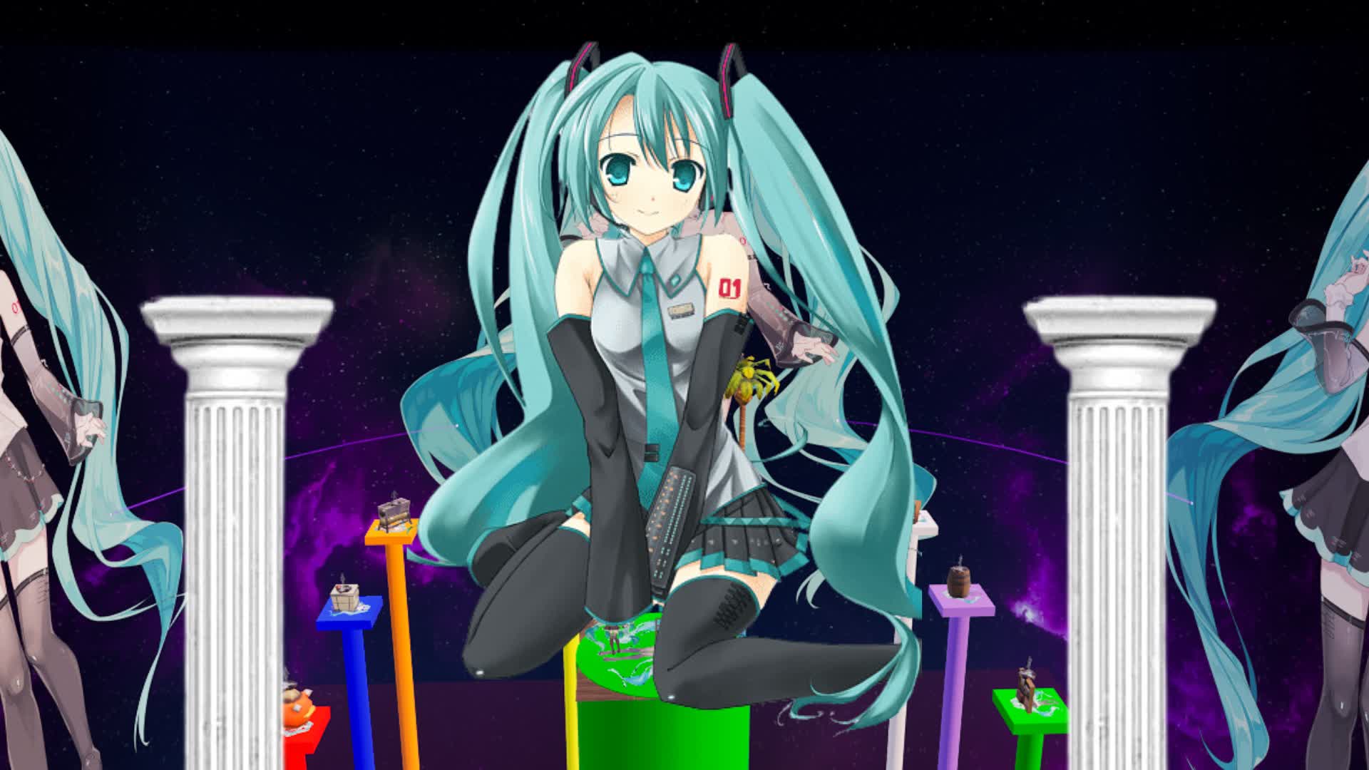 HATSUNE MIKU PILLARS! 🎵 1039-9077-8690 by alvd - Fortnite Creative Map ...