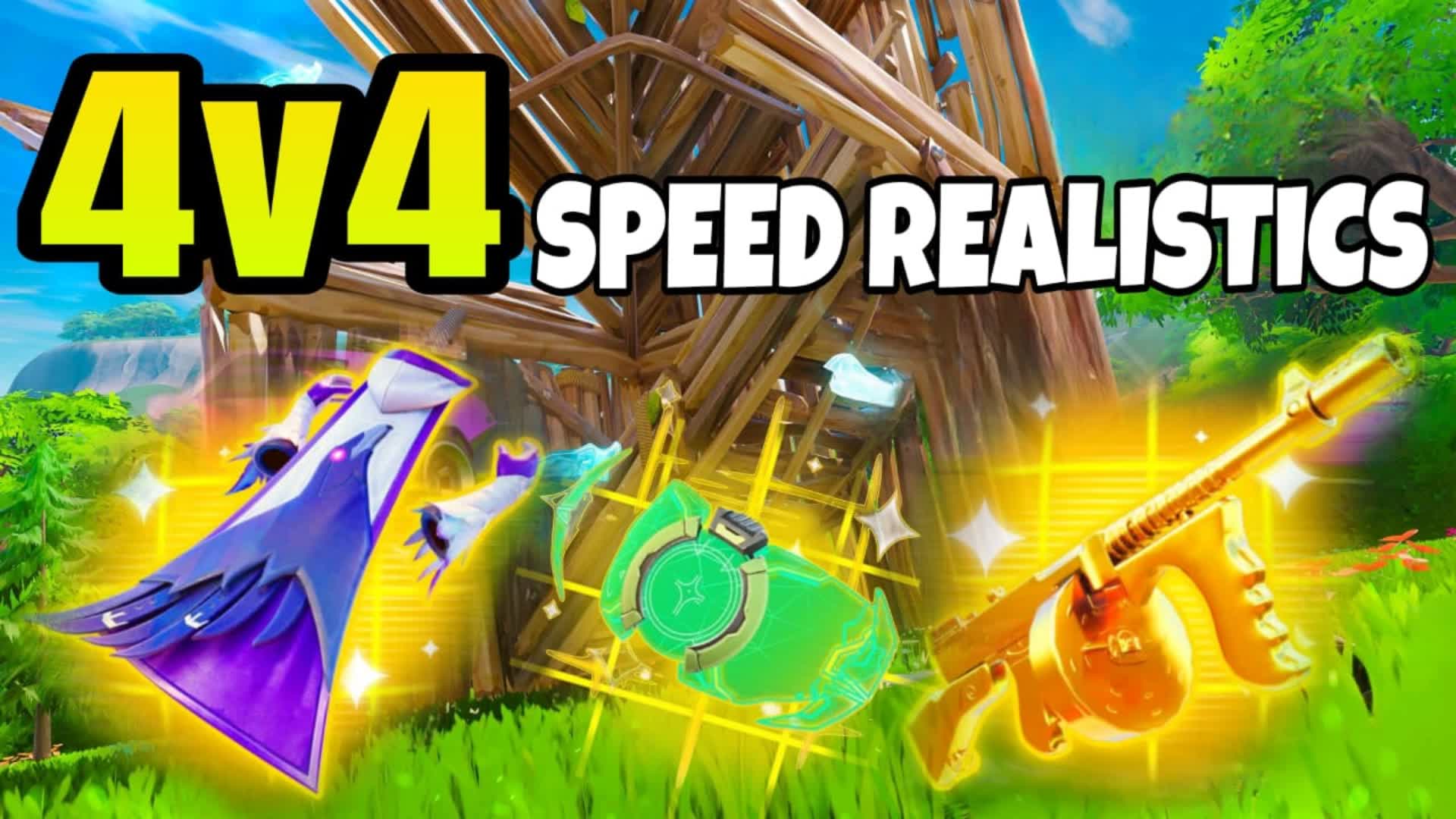 SPEED REALISTIC 4V4 7775-3120-1626 by ha0 - Fortnite Creative Map Code - Fortnite.GG