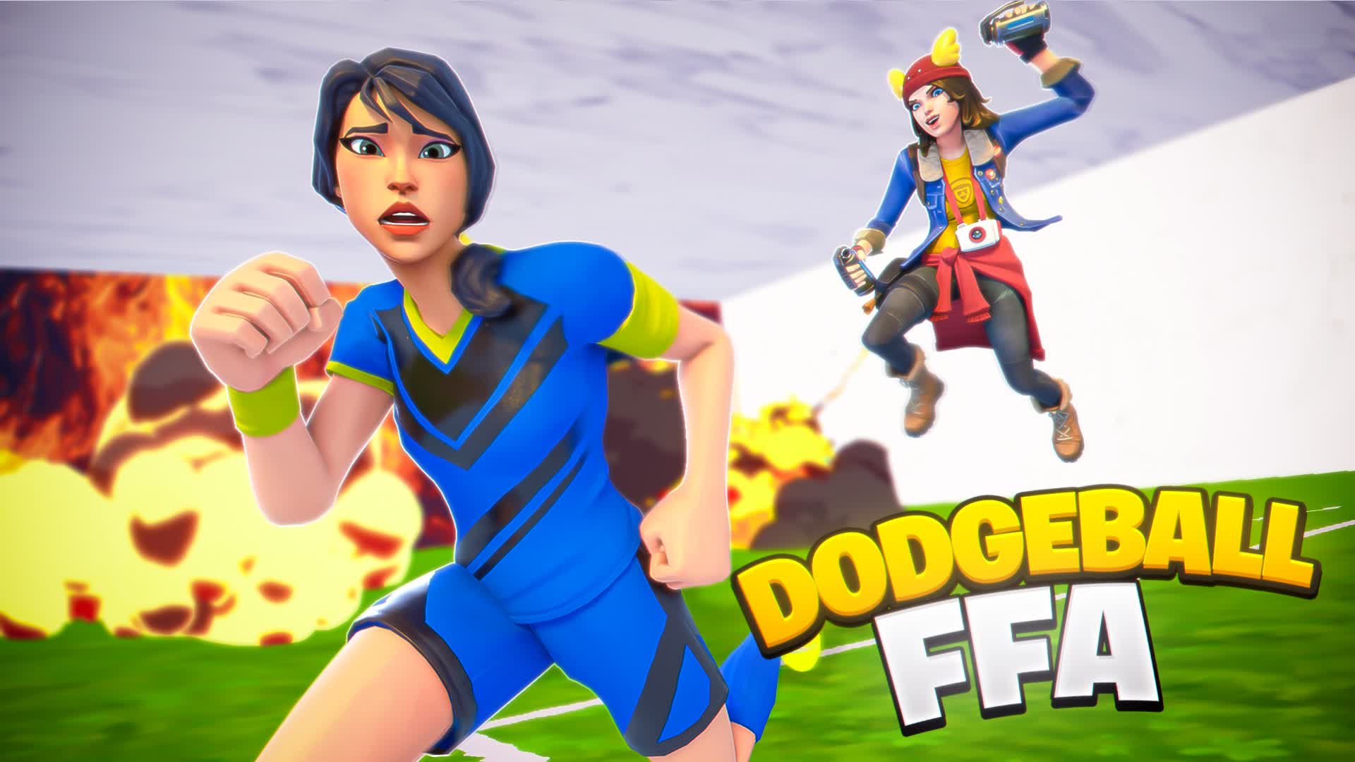 Dodge Ball FFA 8100-6343-0340 by midknightxero - Fortnite Creative Map ...