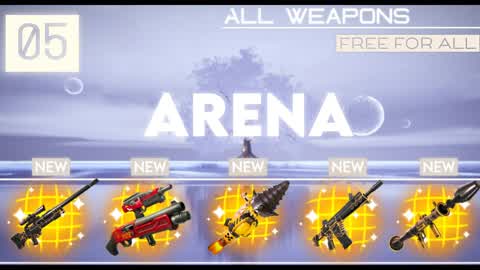 ARENA [ALL WEAPONS] FFA1 7373-9367-1594 by oldghost - Fortnite